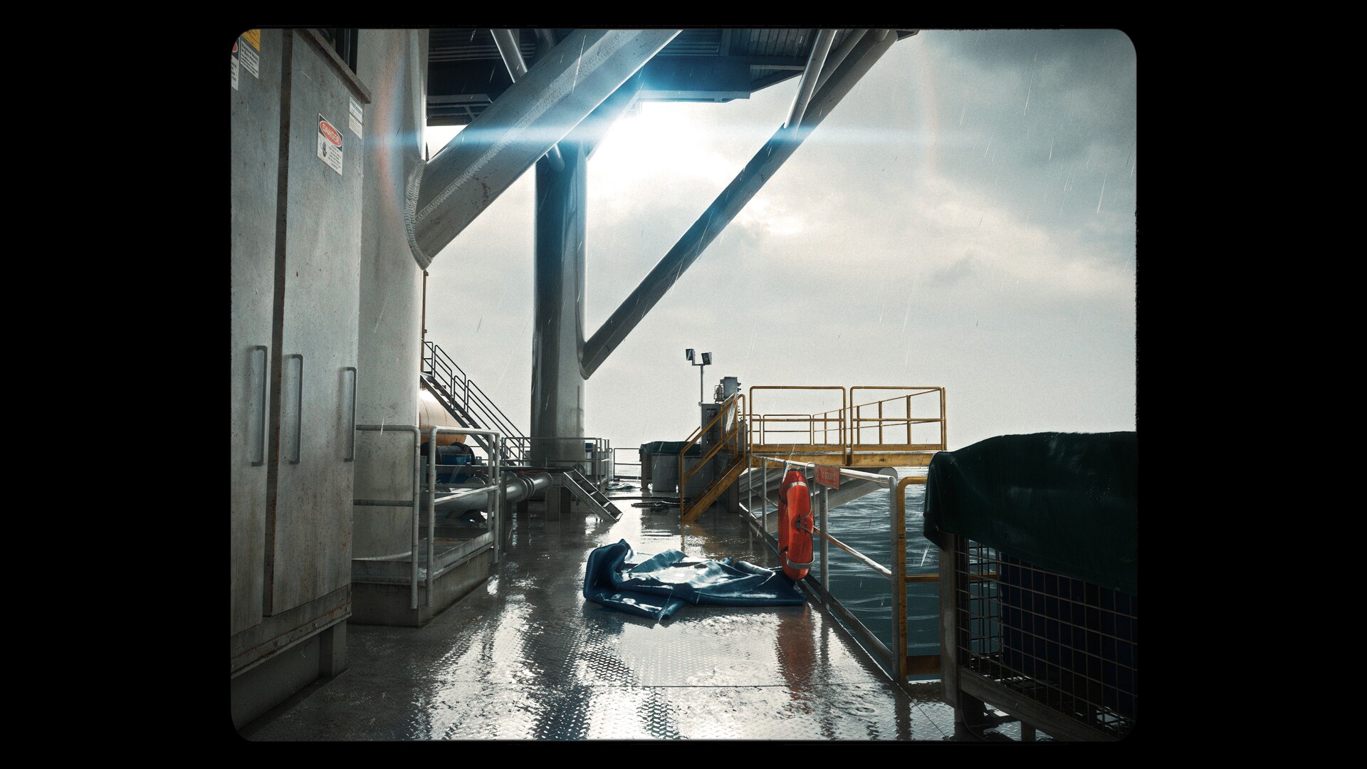 Ted Mebratu - Oil Rig relight - UE5