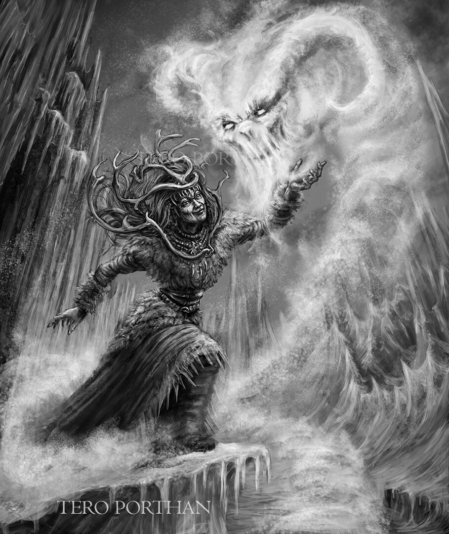 ArtStation - Louhi with Frost