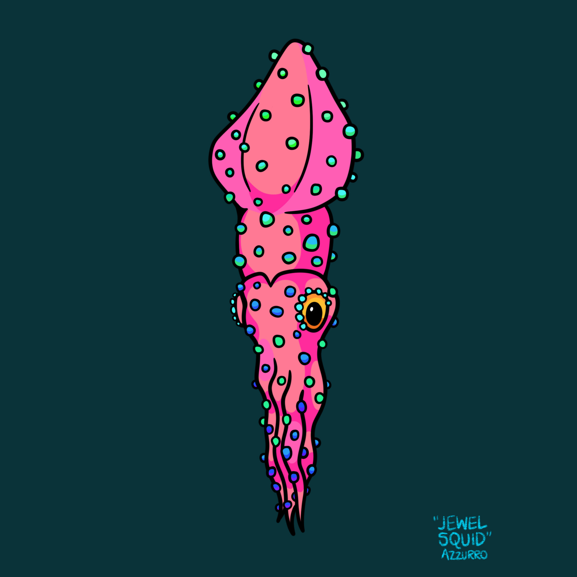 ArtStation - Jewel Squid