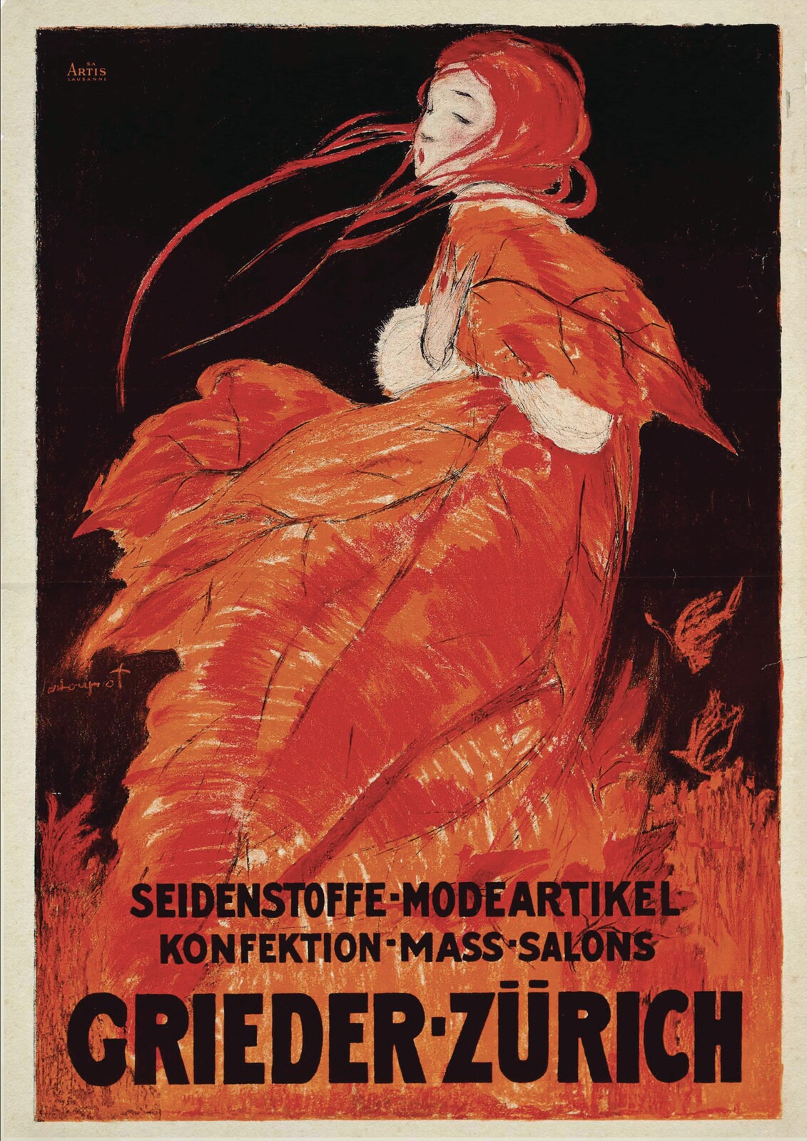 Zora Gordon - Charles Loupot Rework