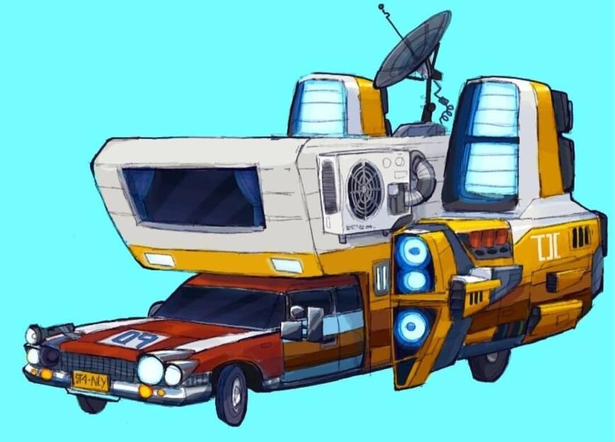 ArtStation - Space Van