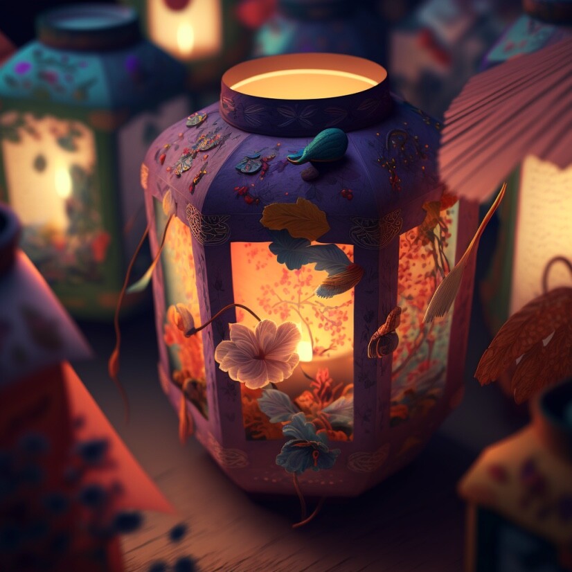 ArtStation - Lantern festival 🏮