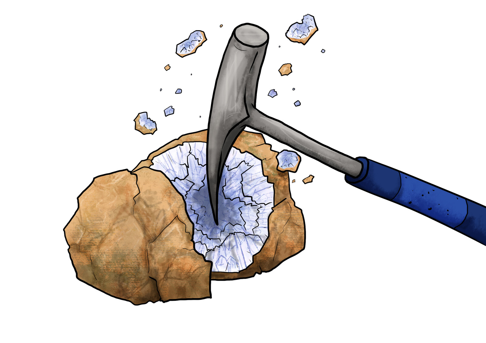 Riannon Bristow - Break your own geodes kit