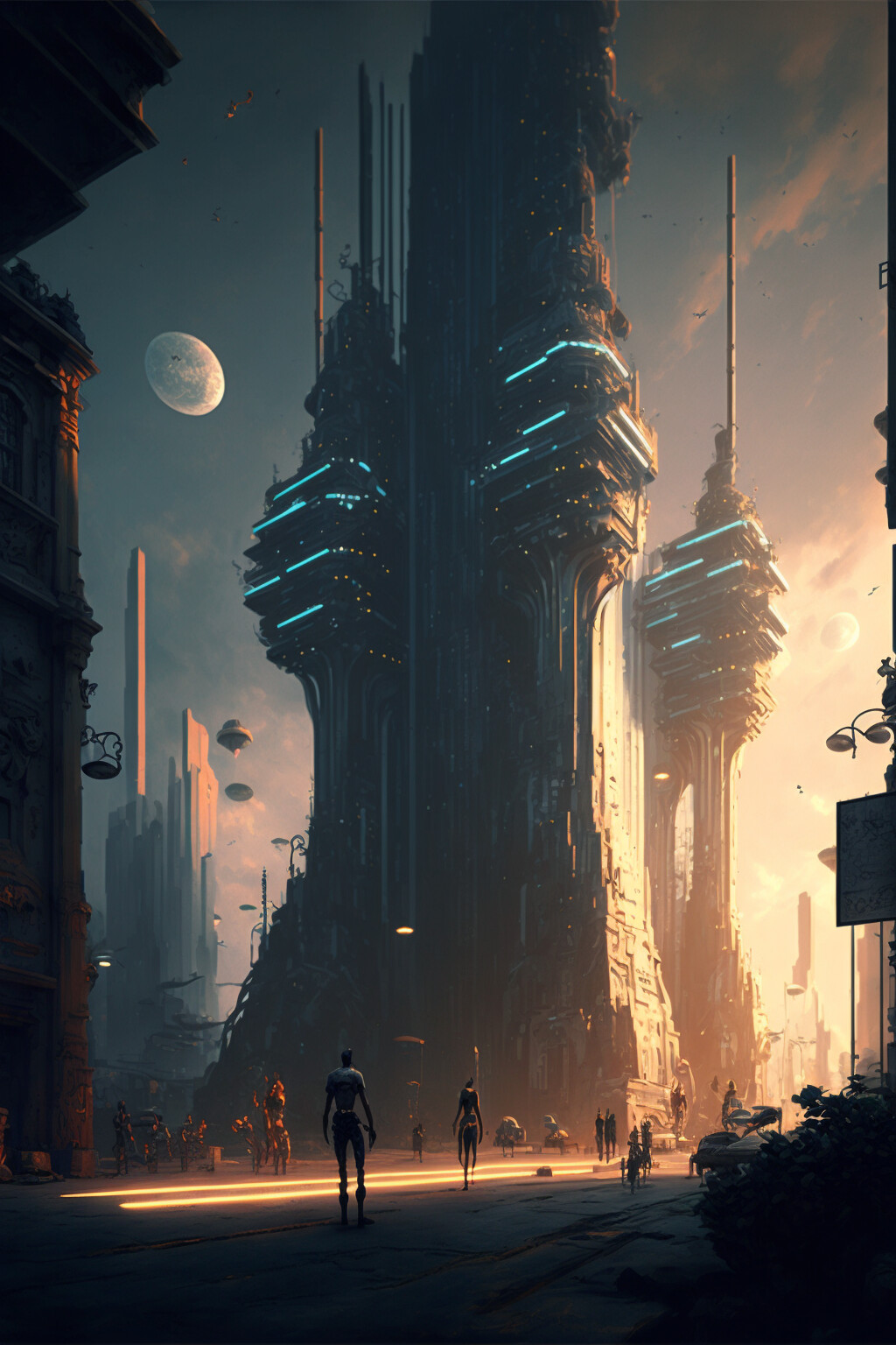 ArtStation - Cyberpunk city