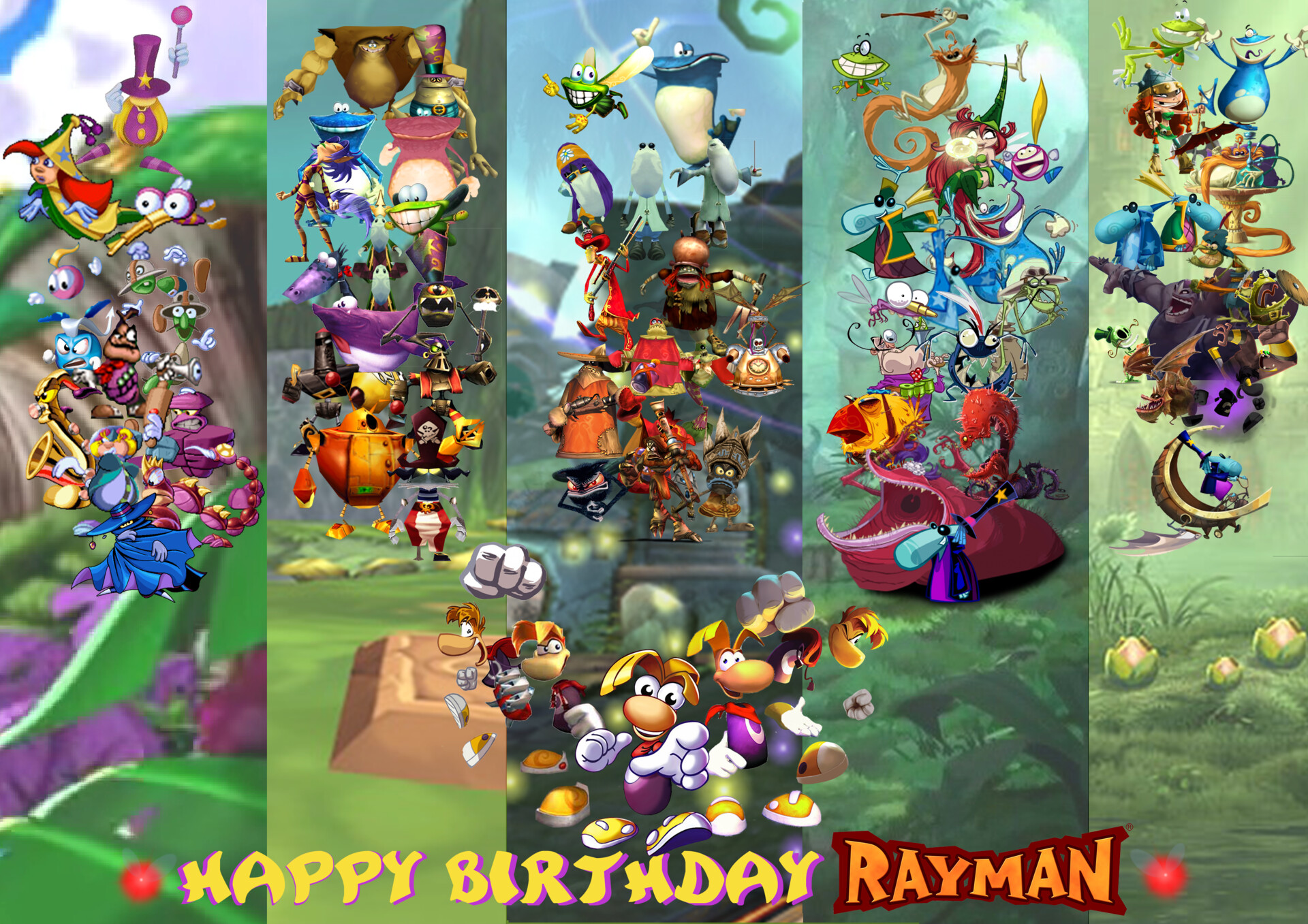 ArtStation - Rayman's 27th Anniversary