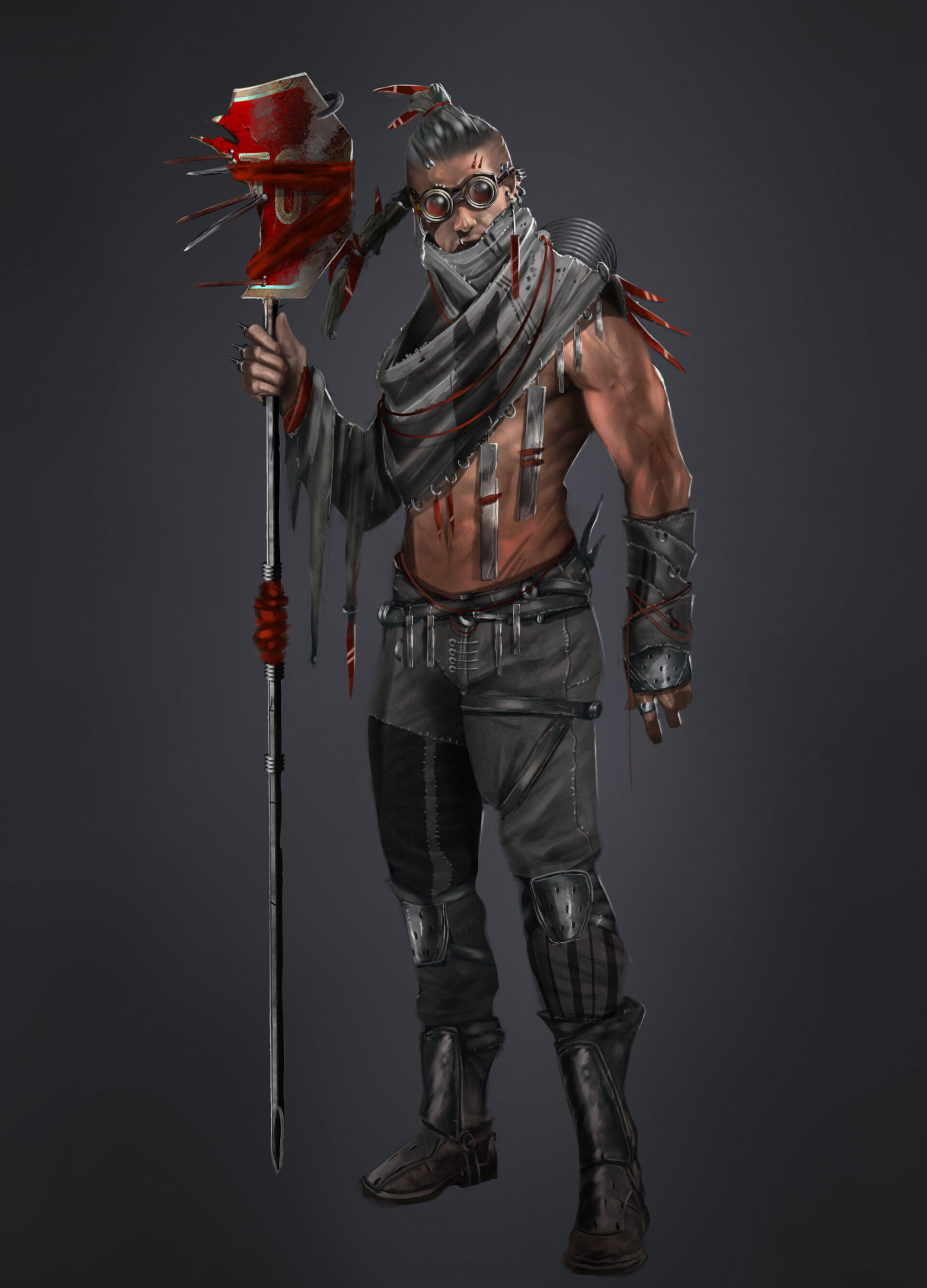 ArtStation - Wasteland Mystic Character