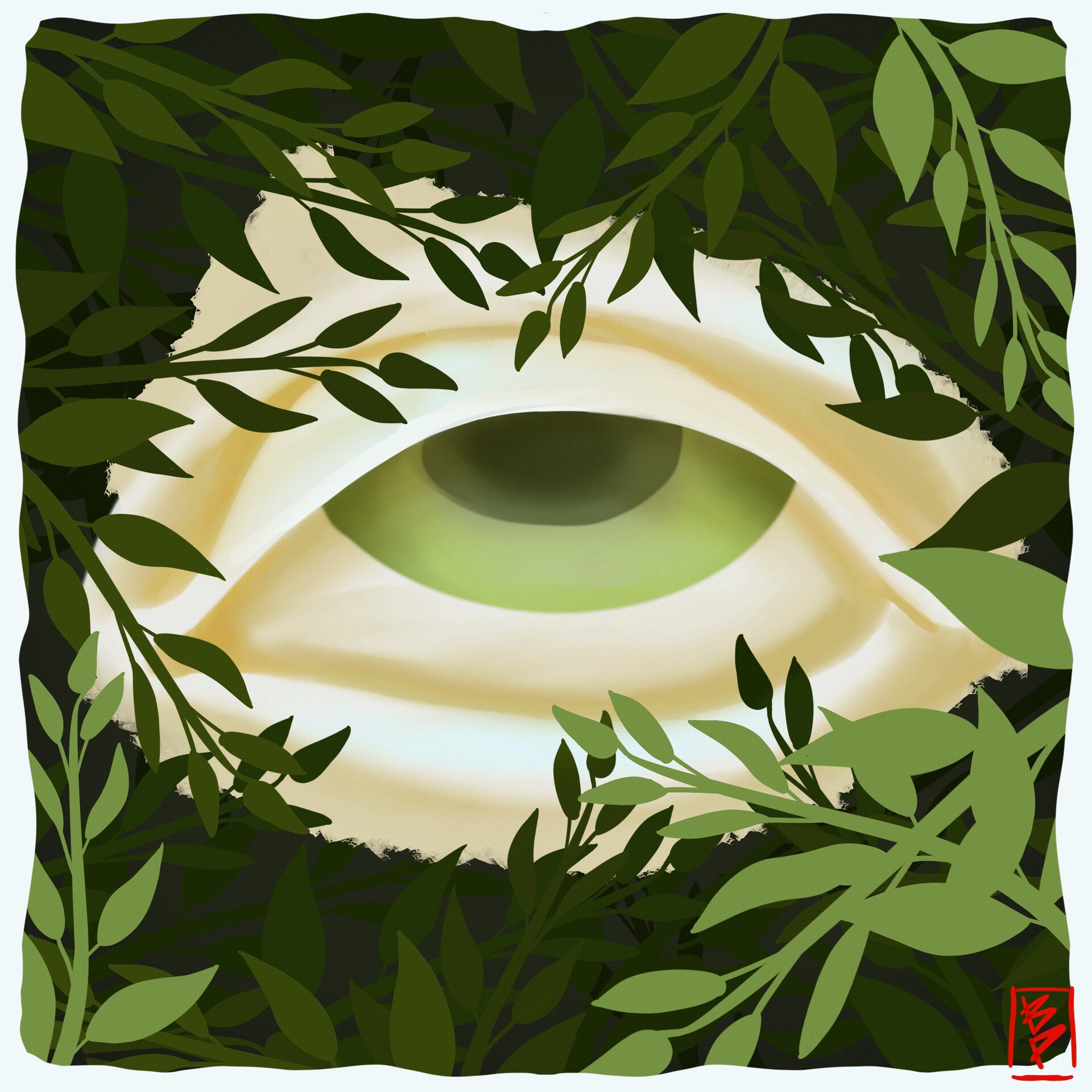 ArtStation - Illustration of the “Anxious man”