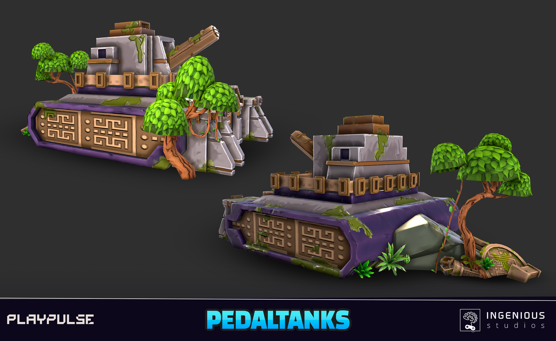 Ingenious Studios - Environment for PEDALTANKS