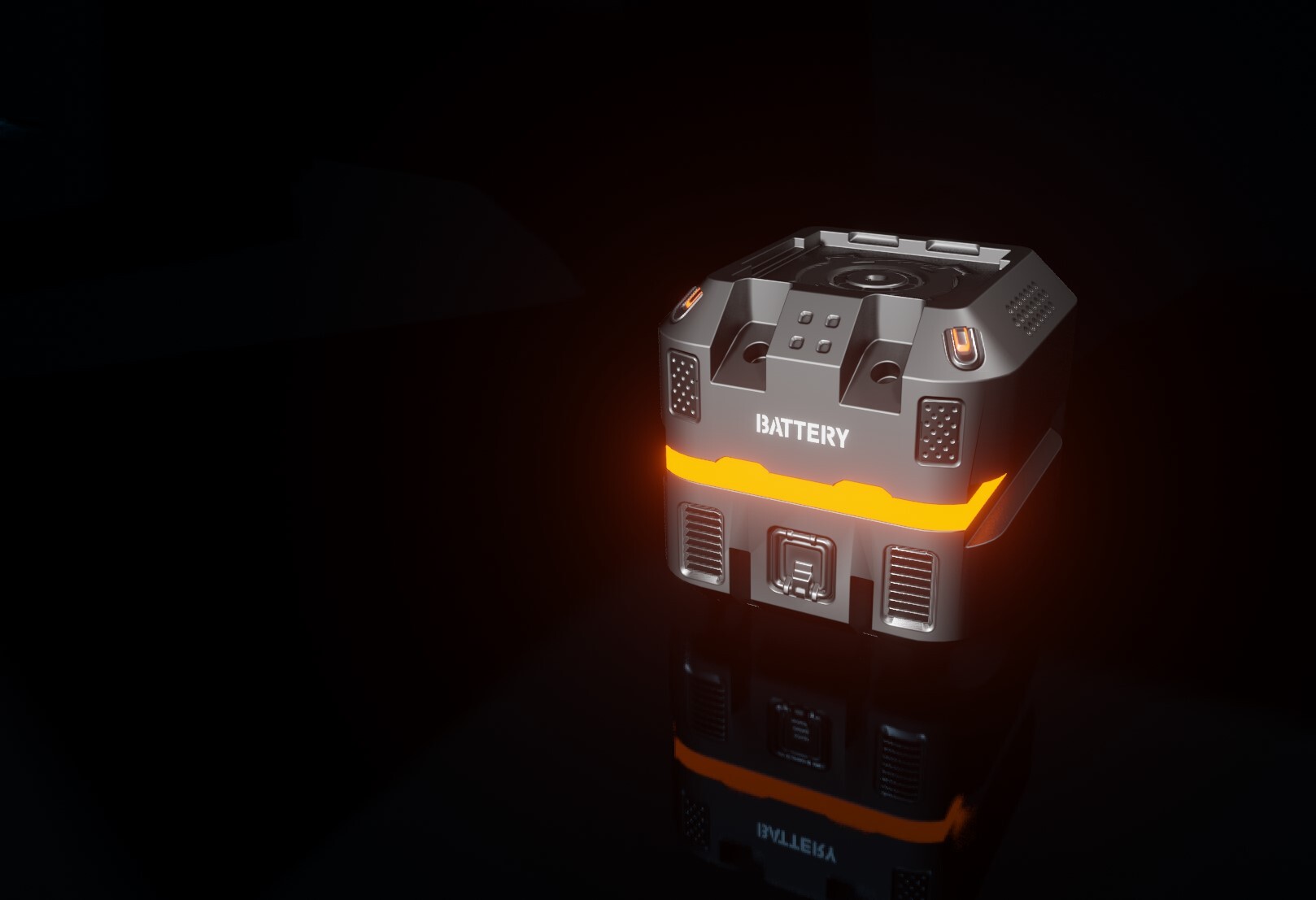 ArtStation - Sci-Fi Hard Surface Model (Box)