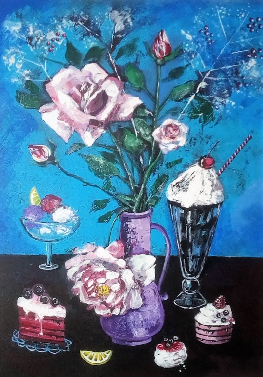 ArtStation - sweets acrylic