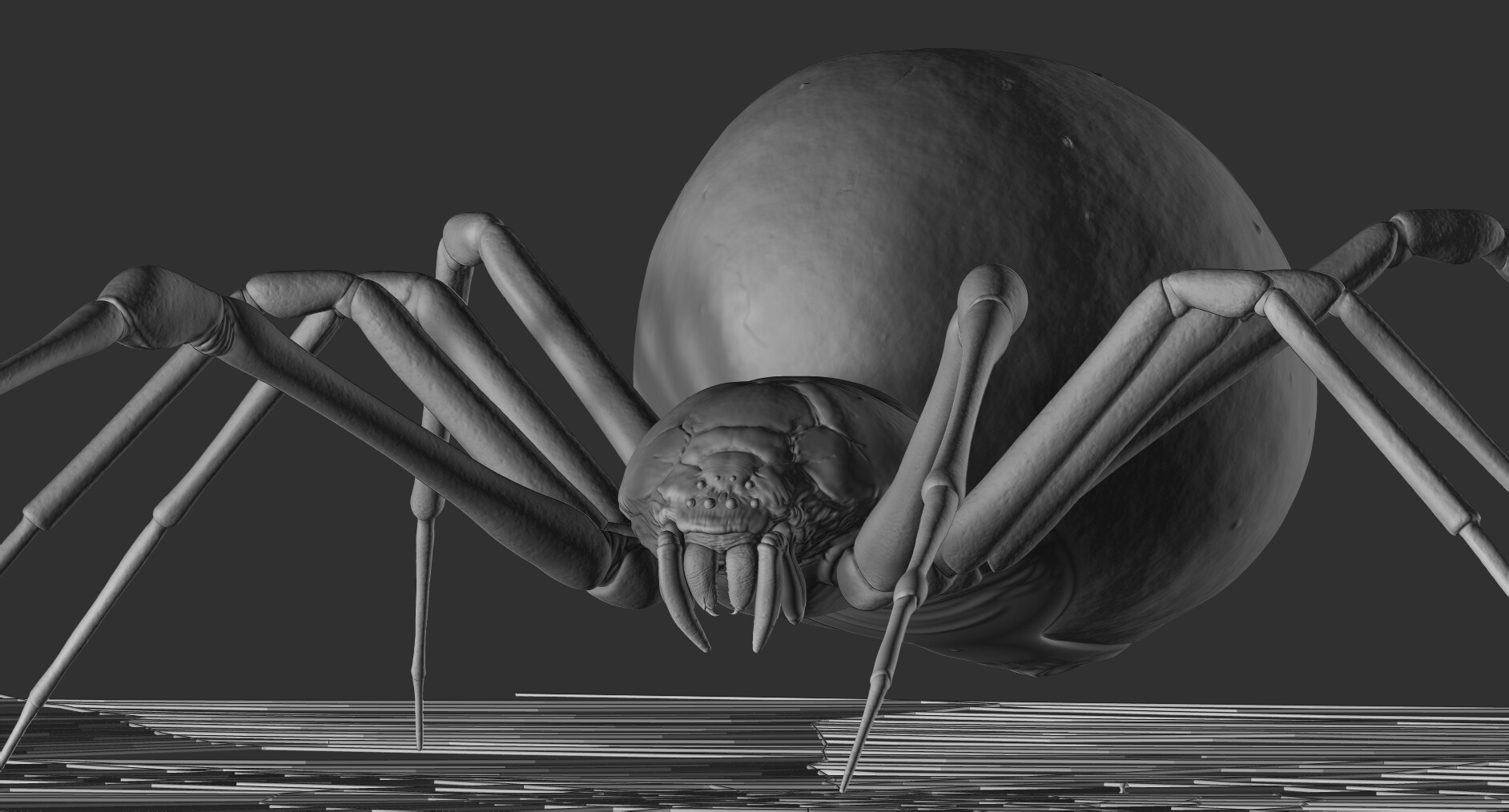 ArtStation - Red Back Spider