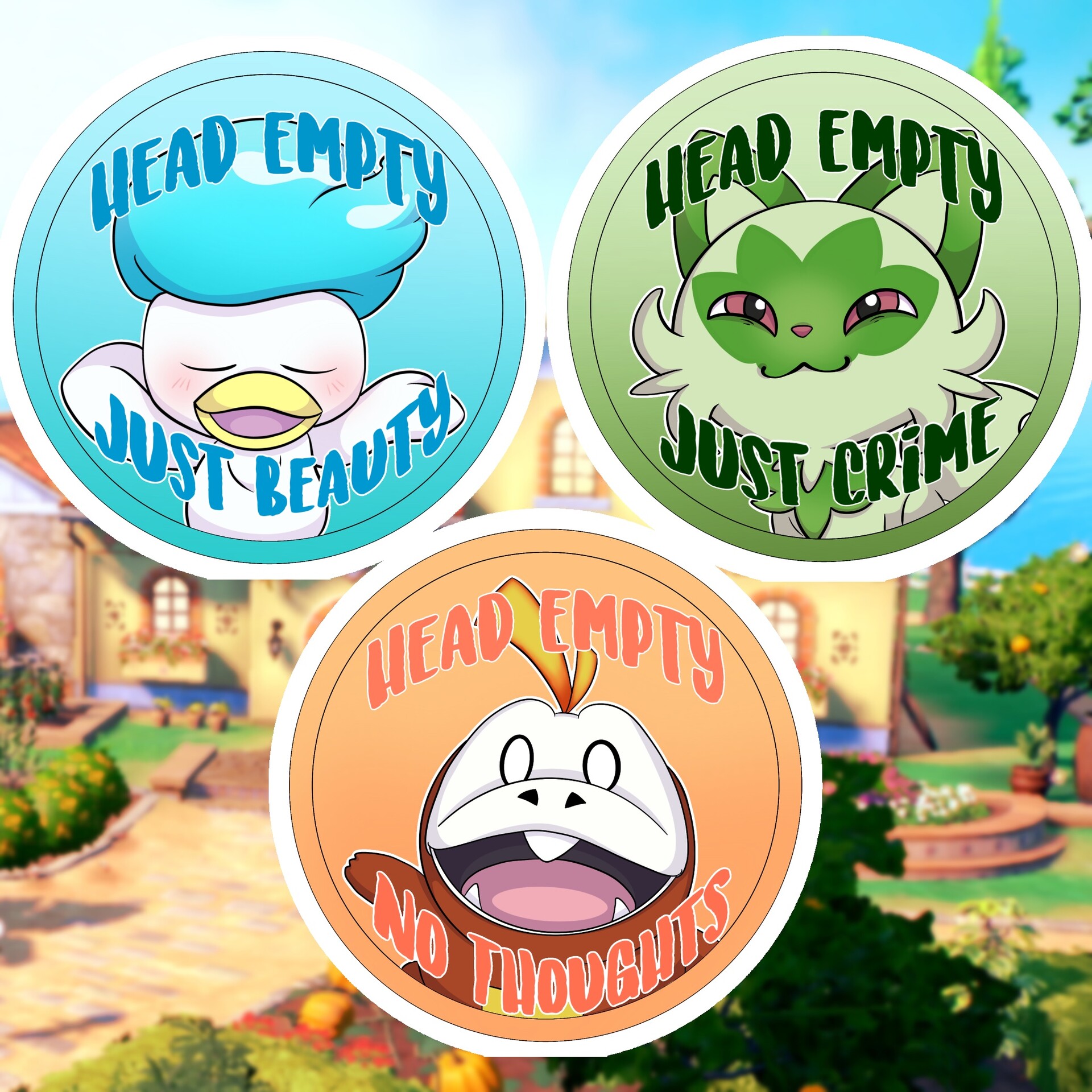 ArtStation - Paldea Starters