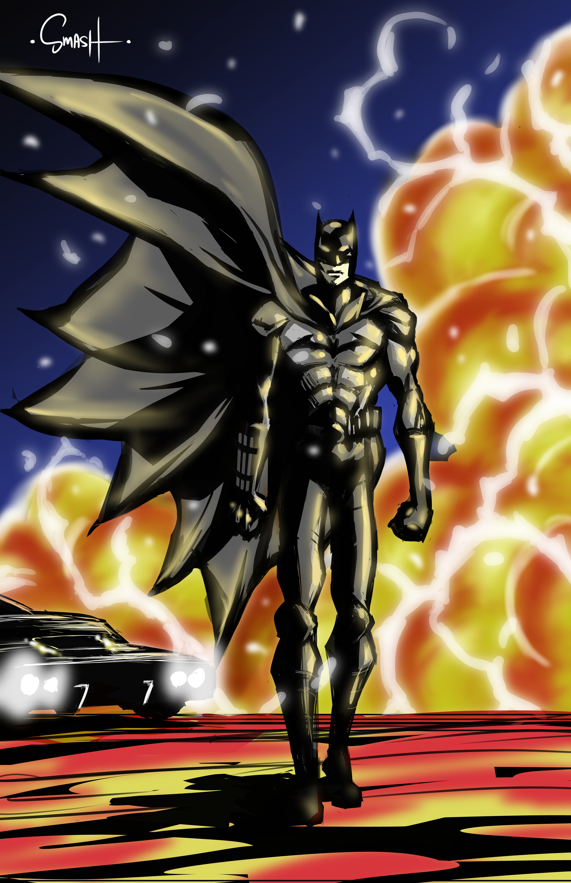 ArtStation - The Batman Approaches