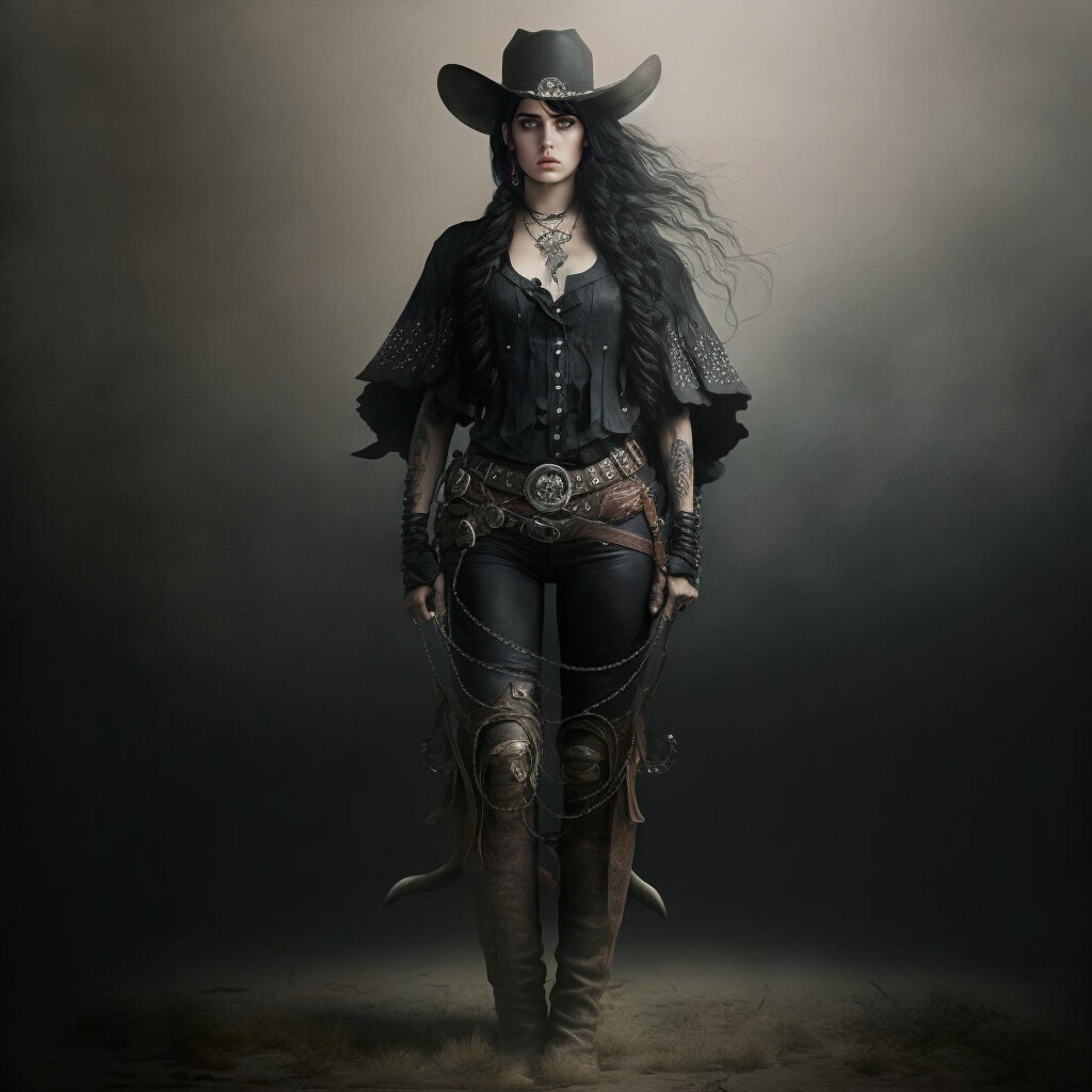 ArtStation - The Gun-slinging Outlaw