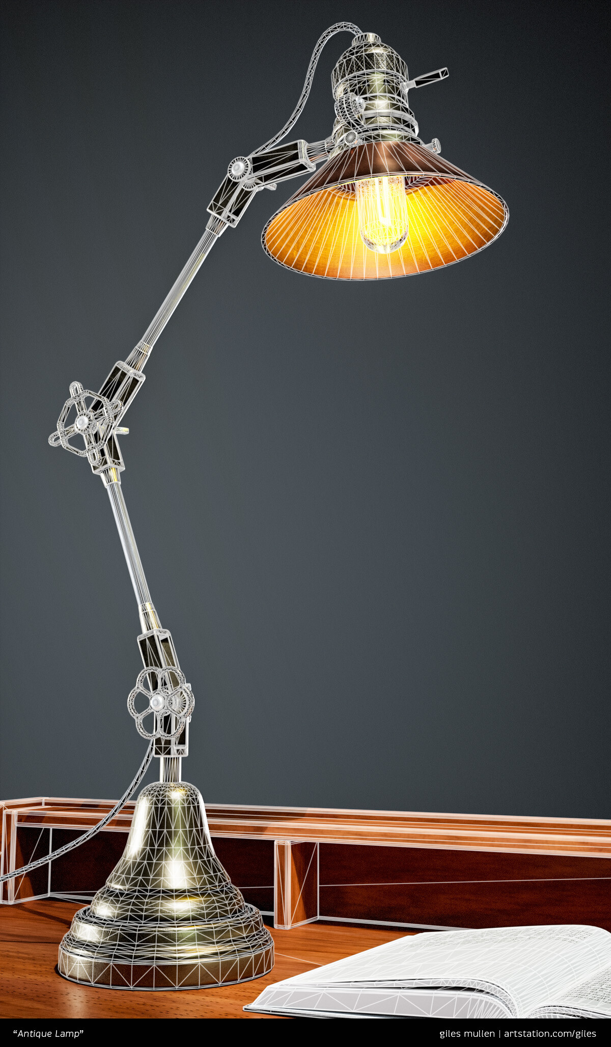 Giles Mullen - Antique Lamp