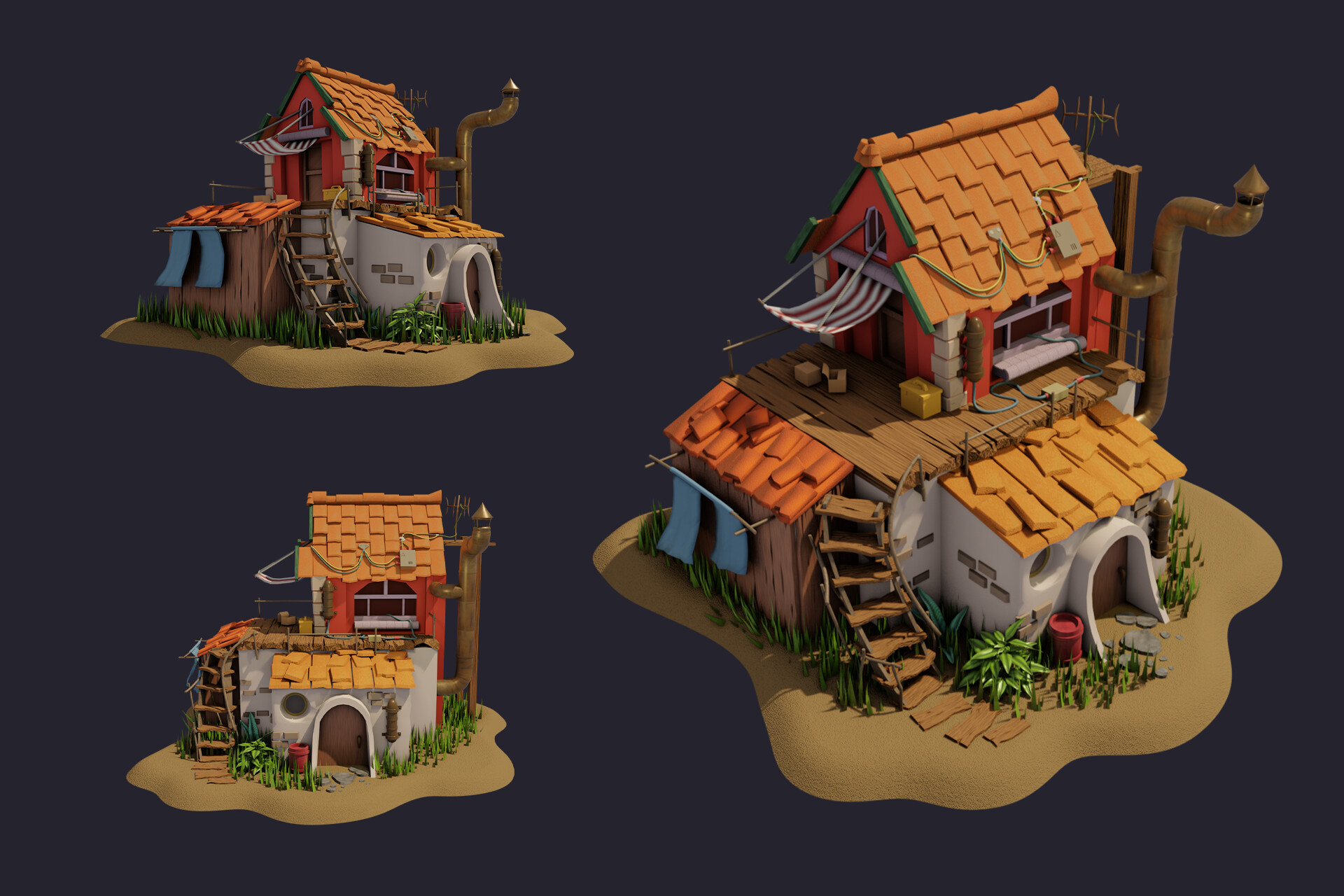 Karina Roman - Stylized House
