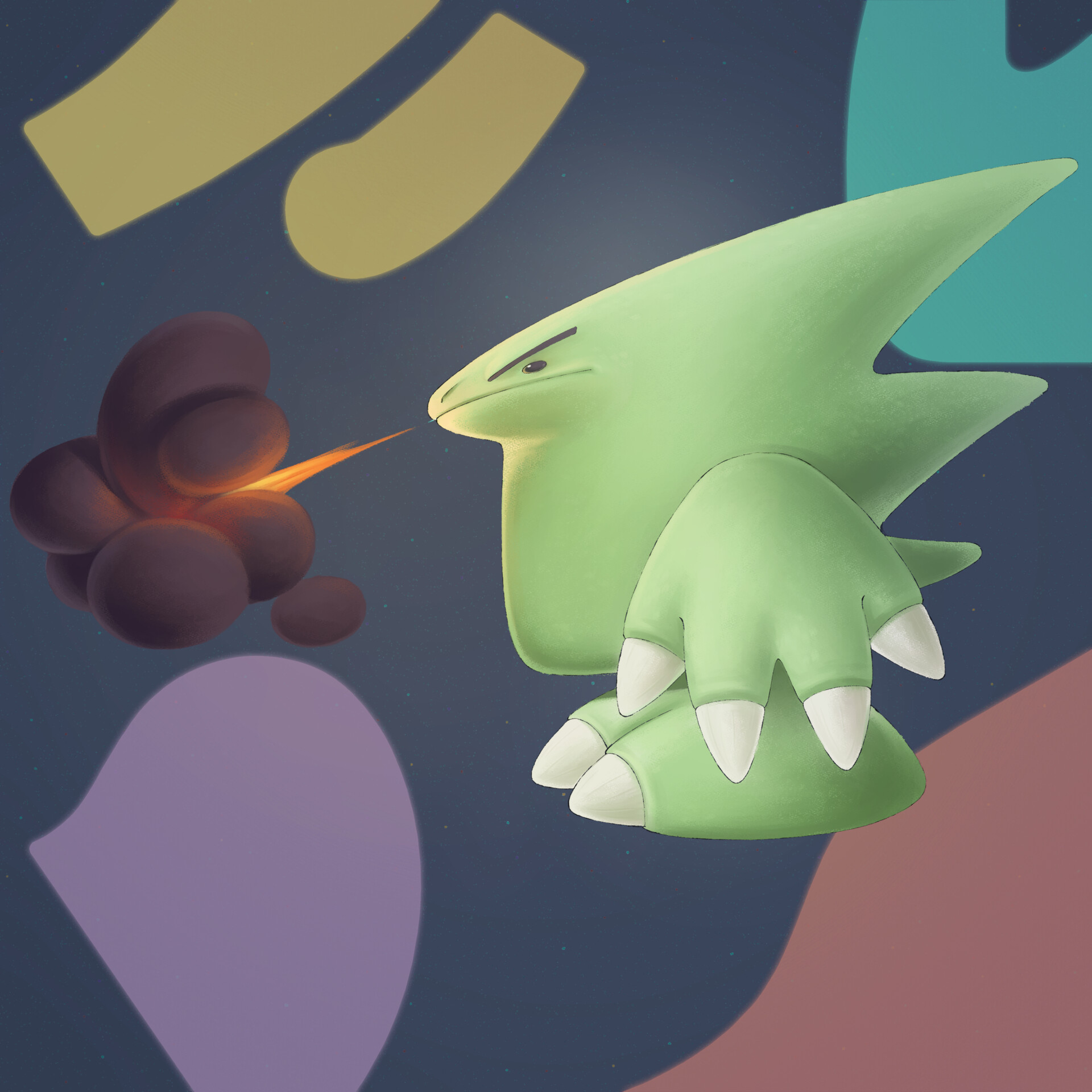 ArtStation - Green Monster