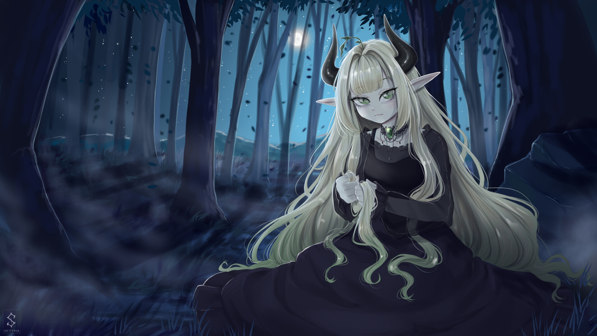 ArtStation - Aesper and the Dark Forest