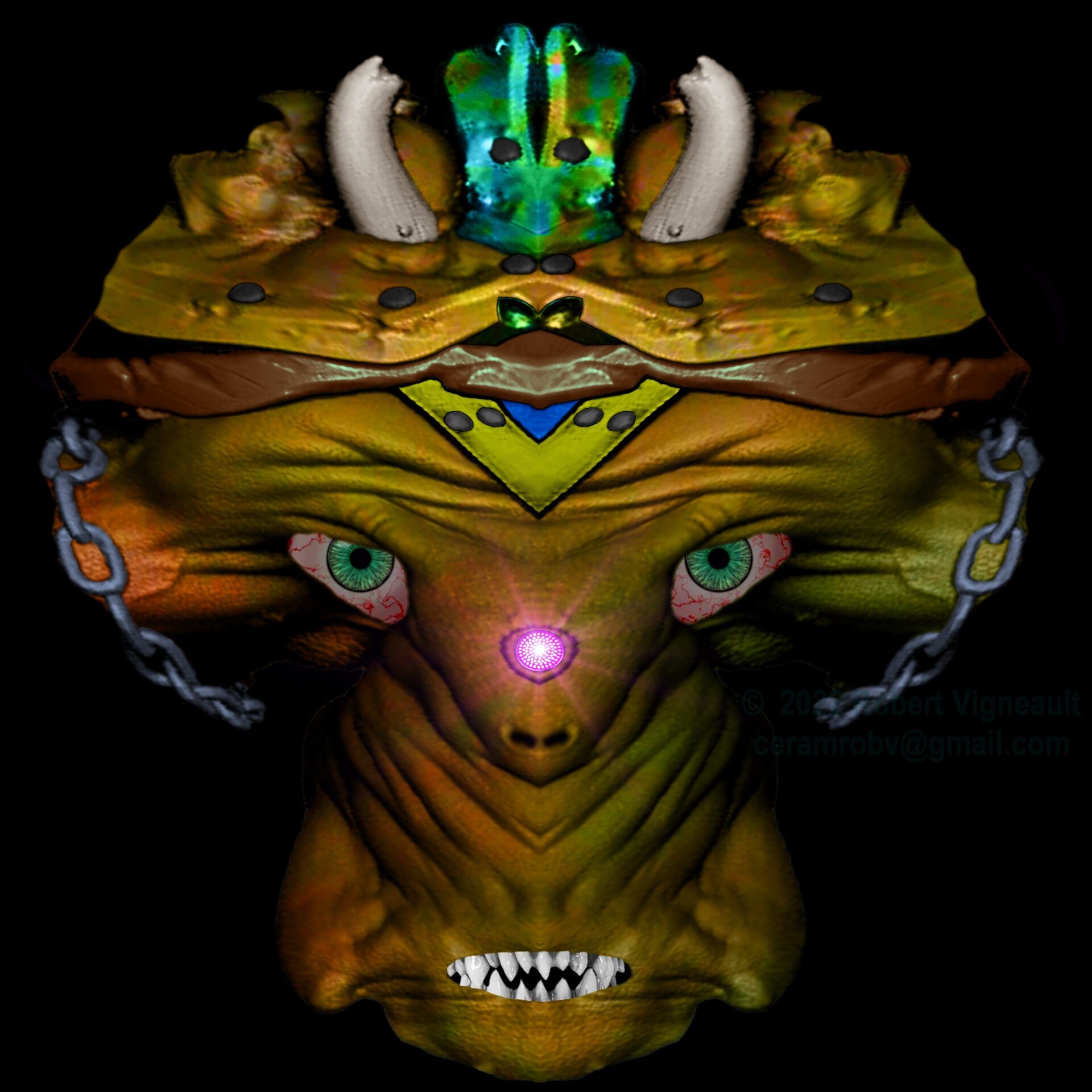 ArtStation - Alien Study 22