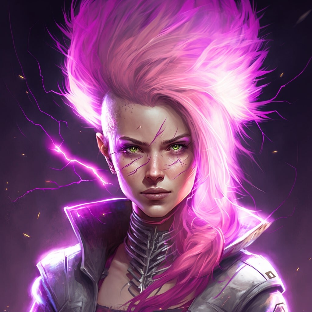 ArtStation - PİNK LİGHTNİNG