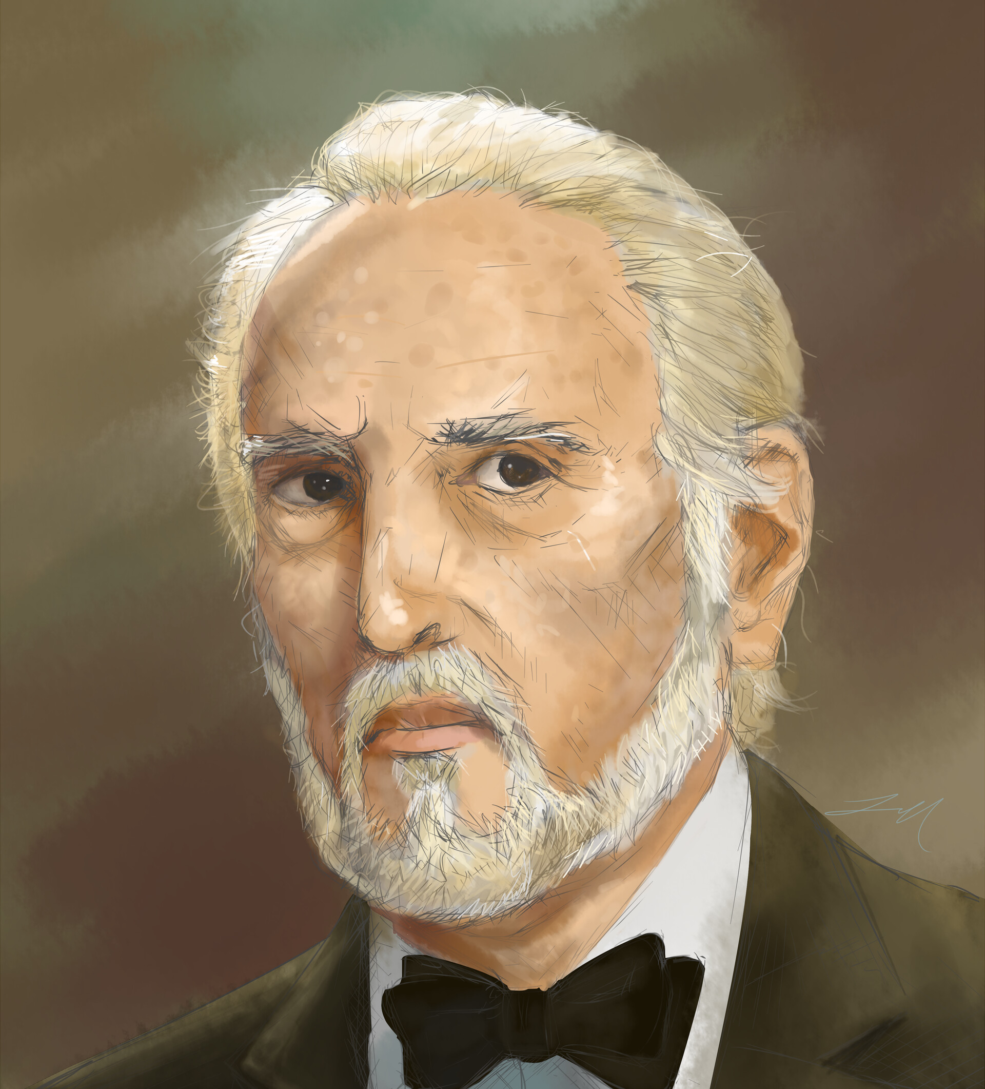 ArtStation - Sir Christopher Lee