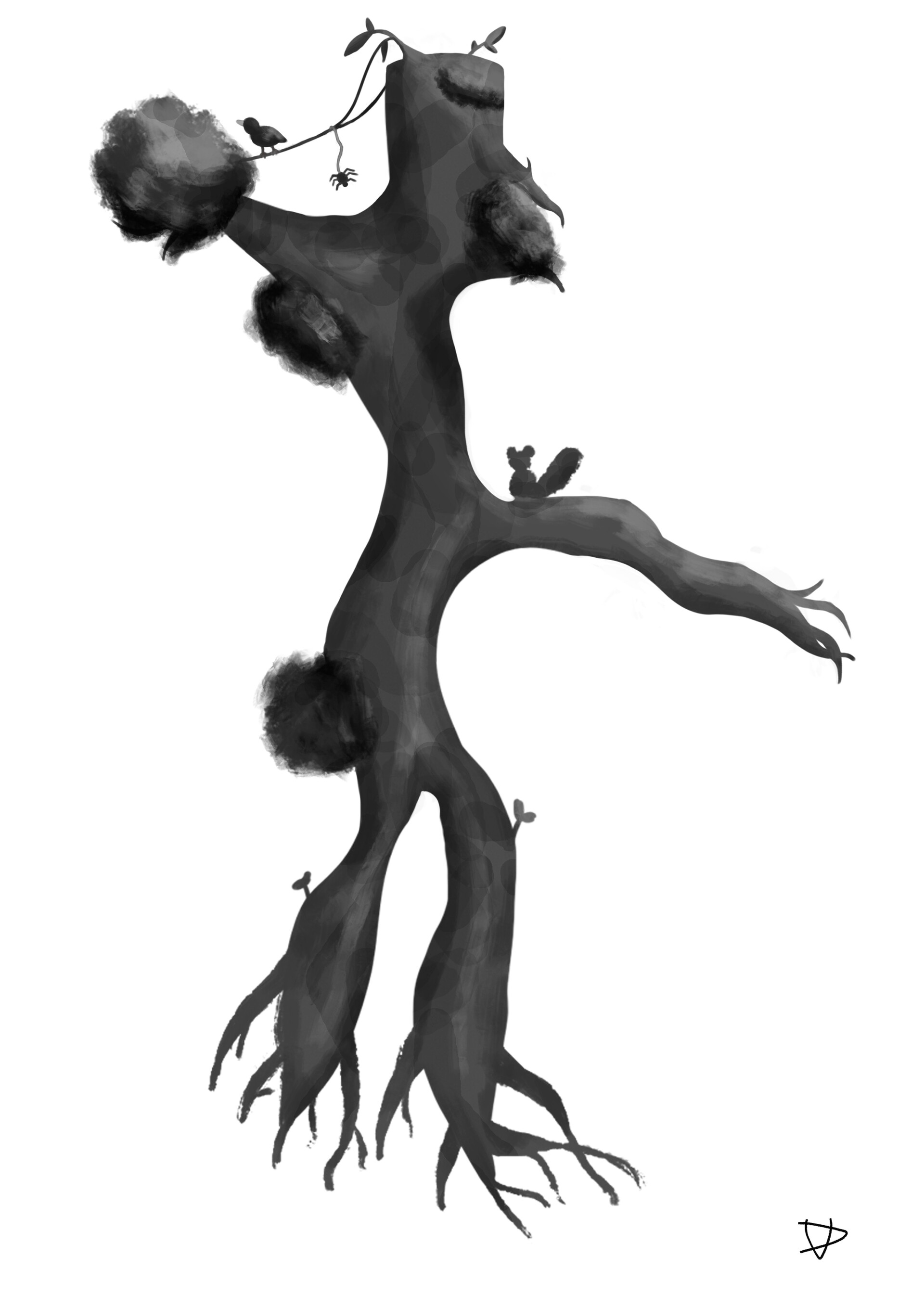 ArtStation - Mr Walking Tree-Man