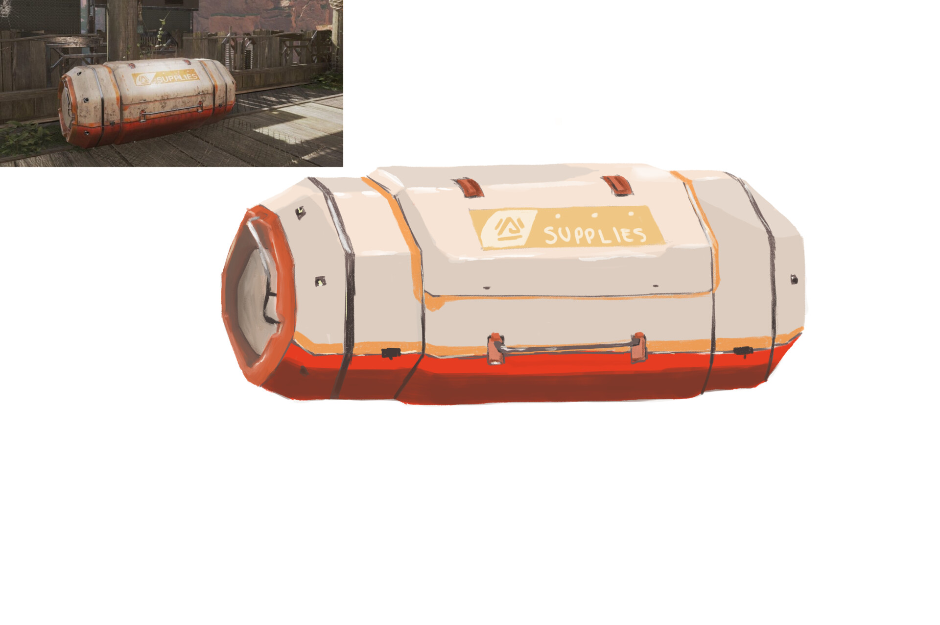 ArtStation - Apex Legends Prop Sketches