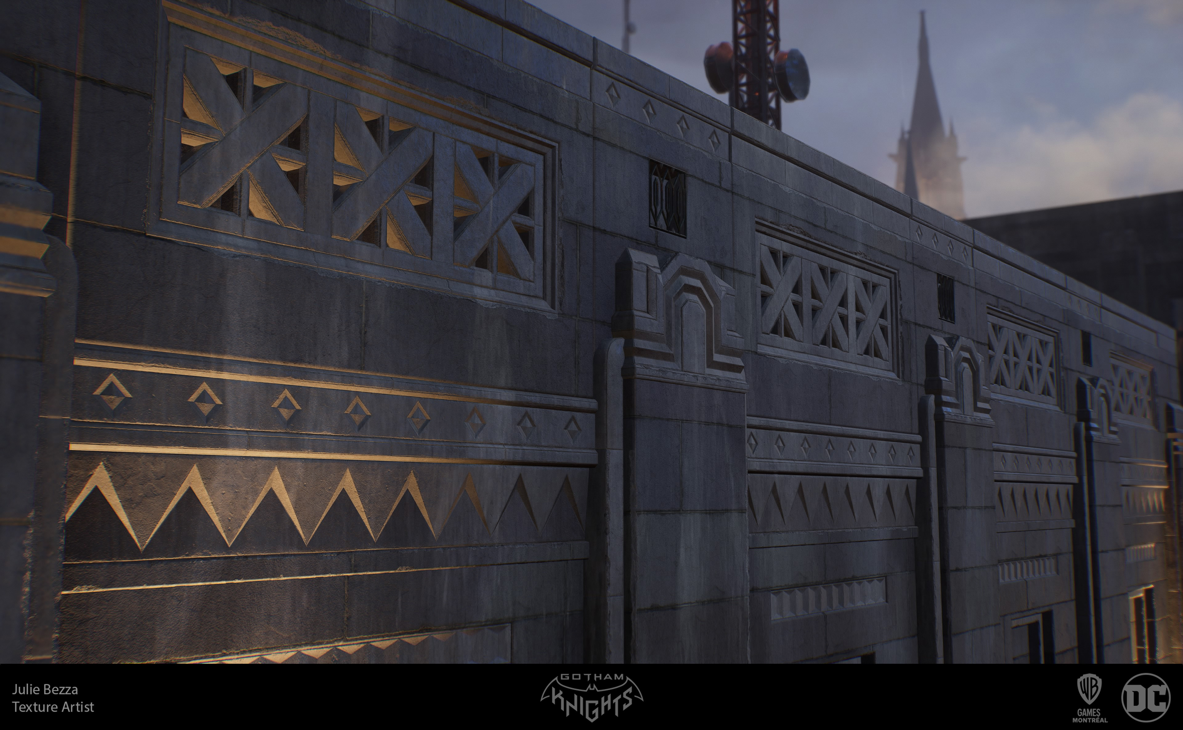 Julie Bezza - Gotham Knights - Buildings materials