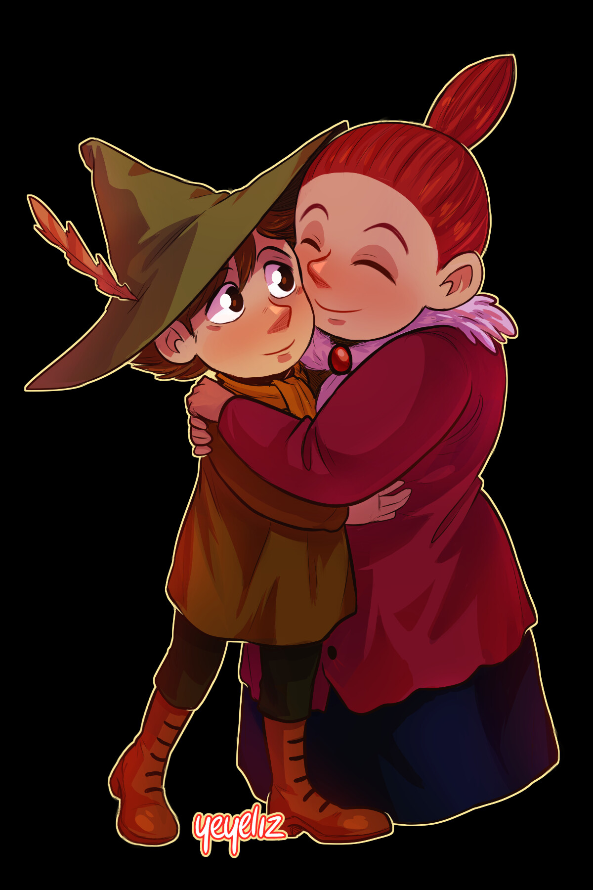 ArtStation - Mom Reunion Hug