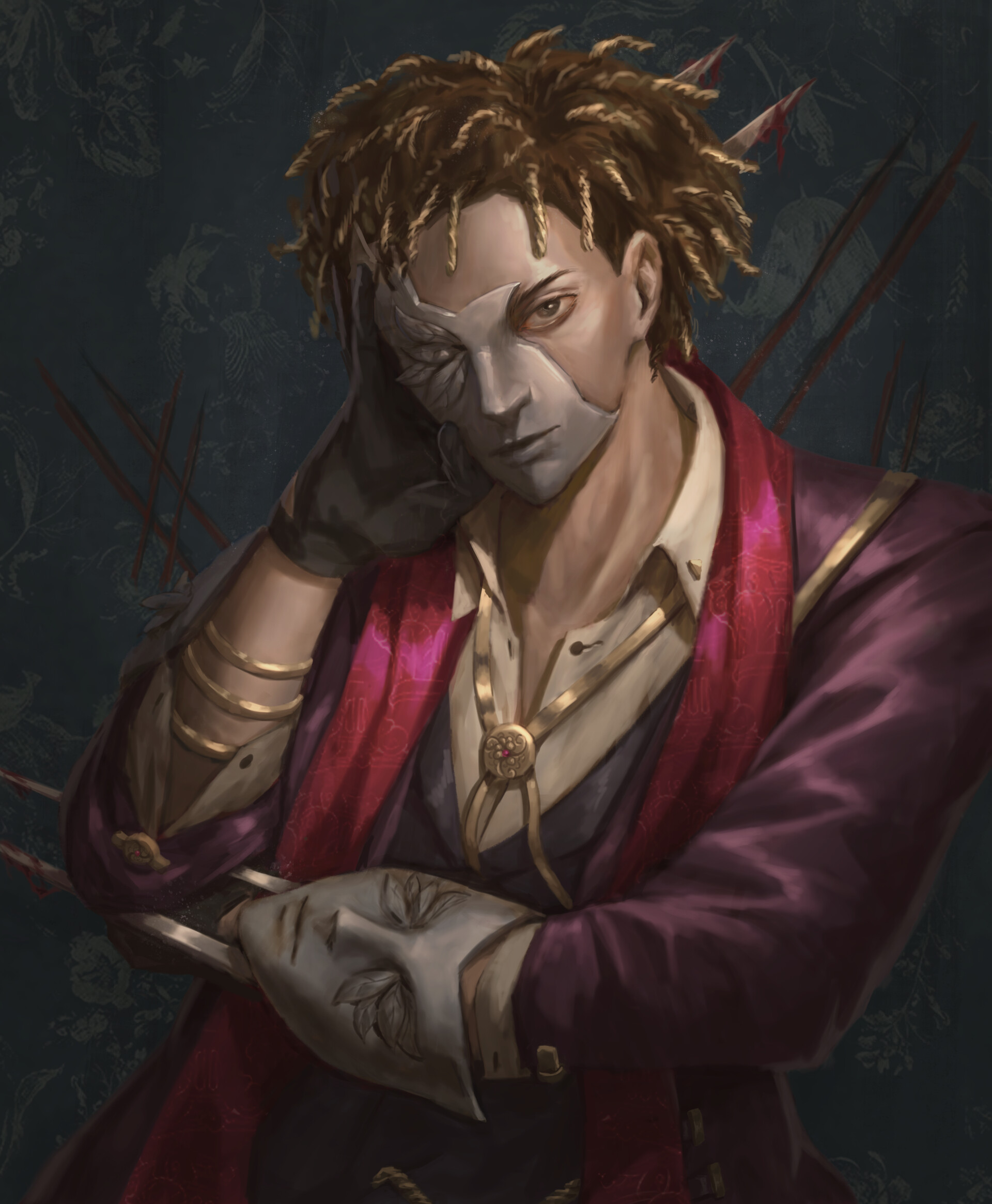 ArtStation - Commission - Villain OC