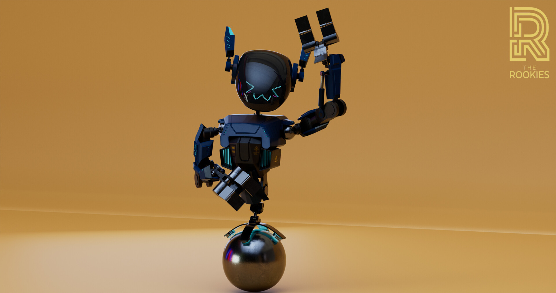 ArtStation - Little Robot entry for The Rookies Robot competition