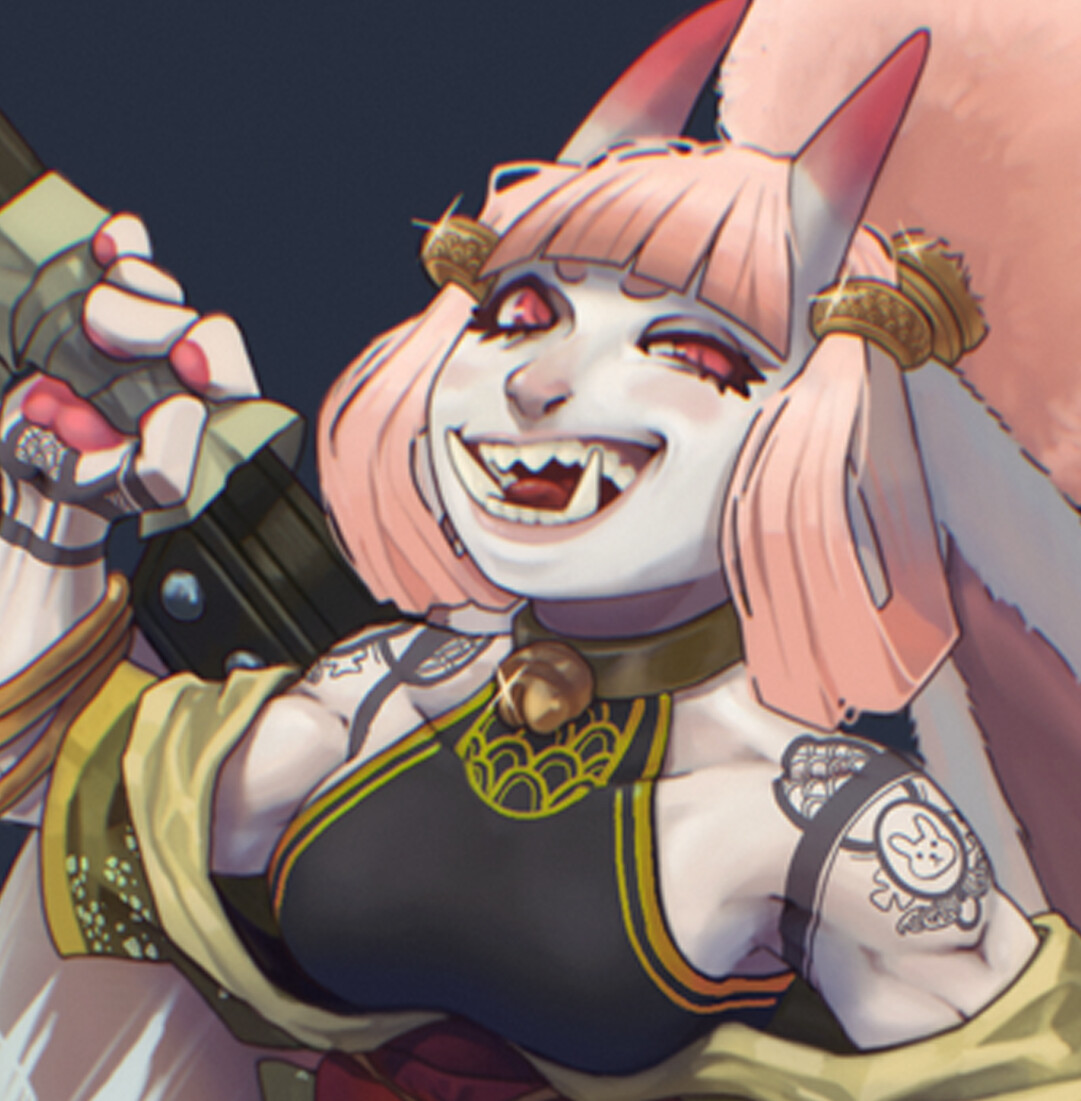 ArtStation - Bunny Oni