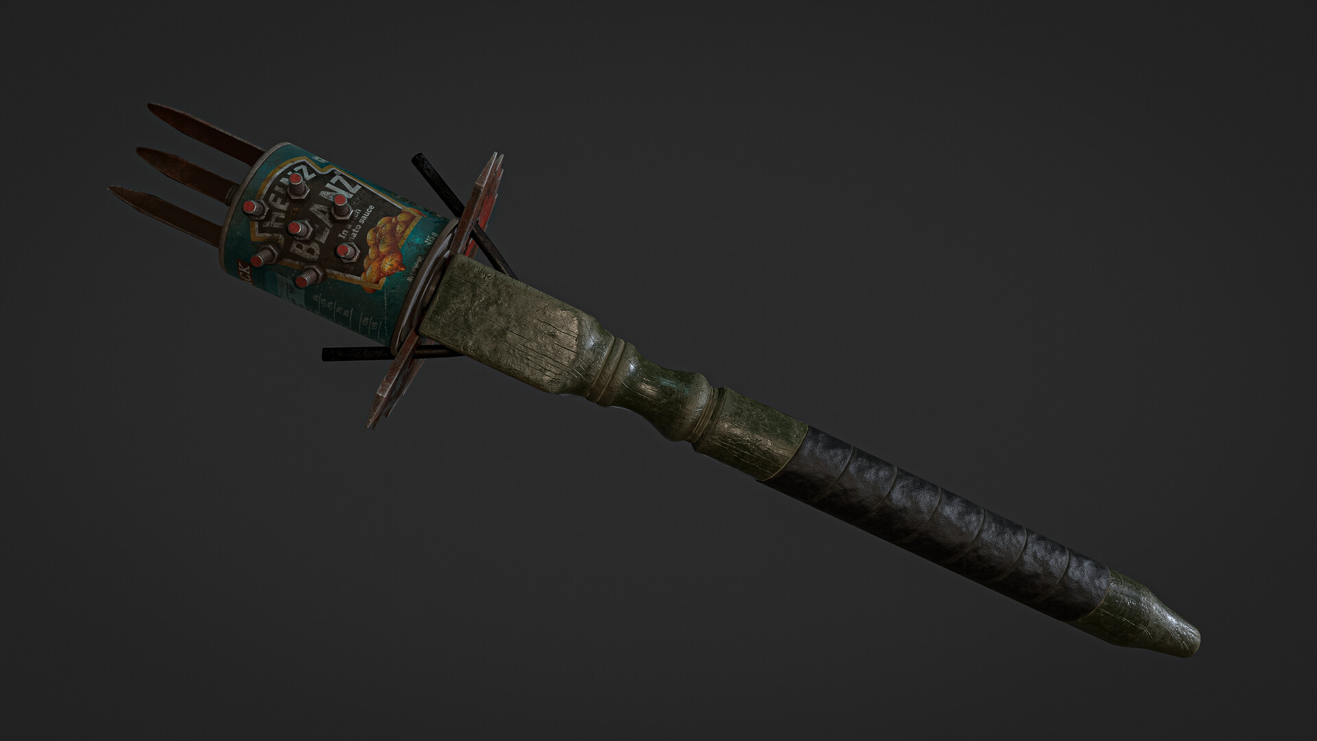 ArtStation - Mad can - Trash weapon