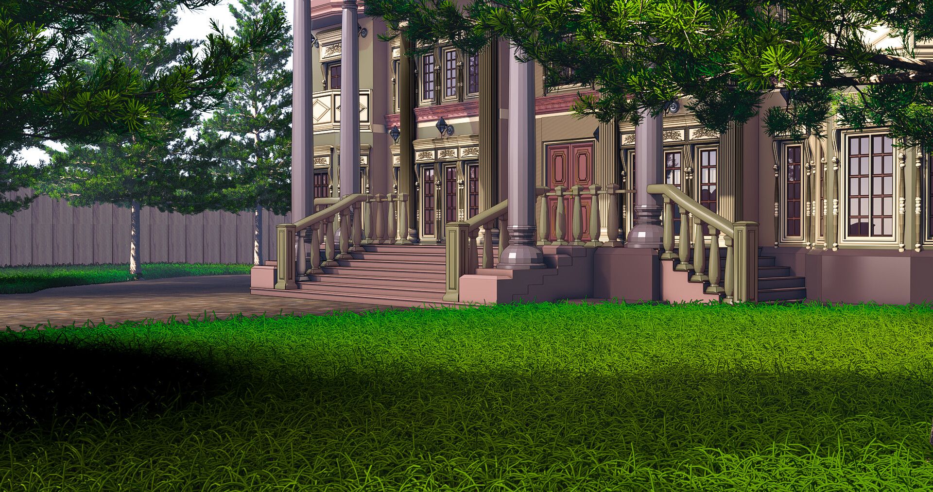 ArtStation - House - toon shader