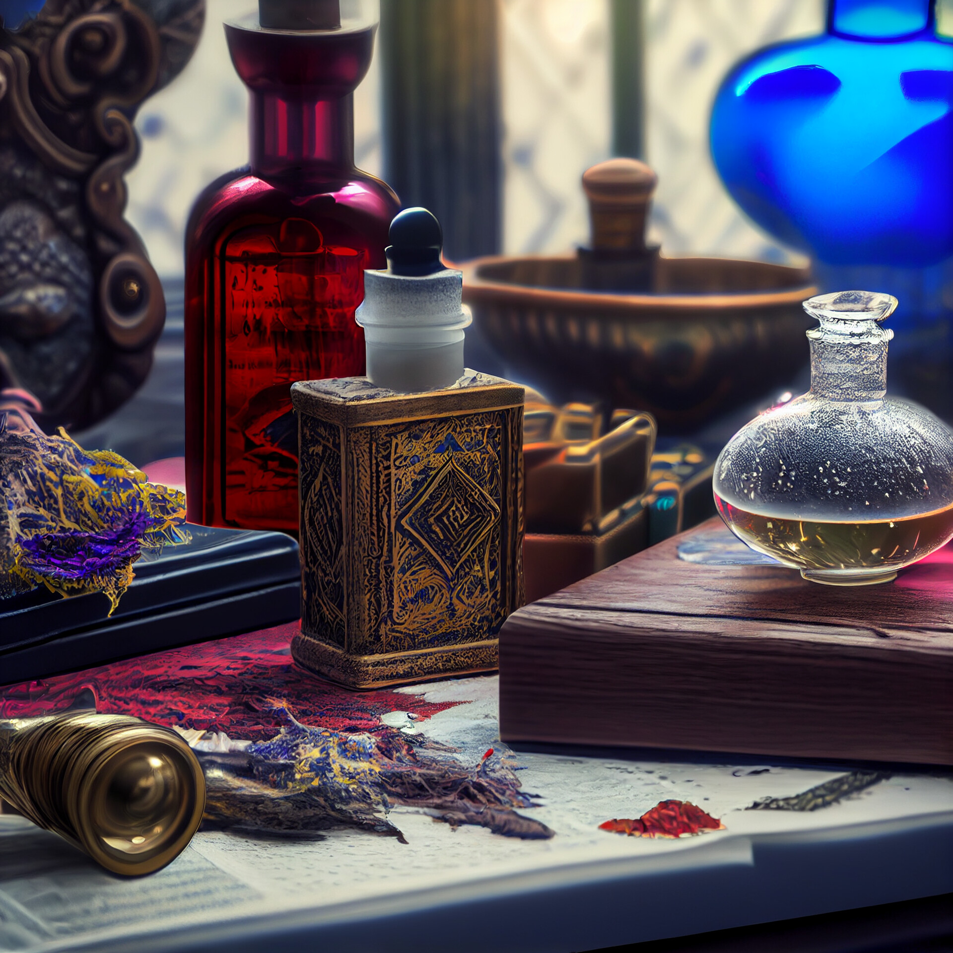 ArtStation - Elixir of Fragrance