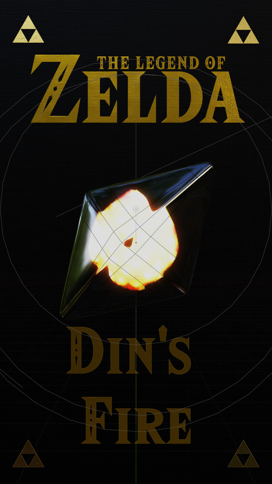 Philip Combs - The Legend of Zelda Din's Fire Fanart