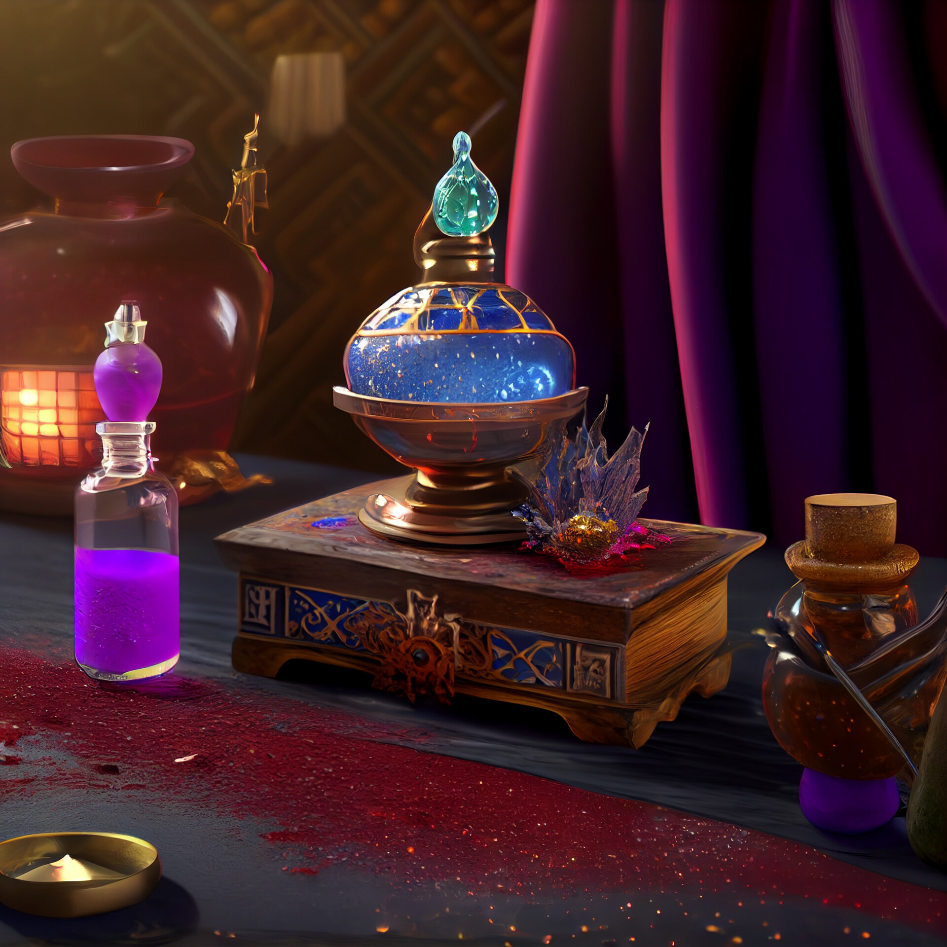 ArtStation - Potion of Thought and Intelligence