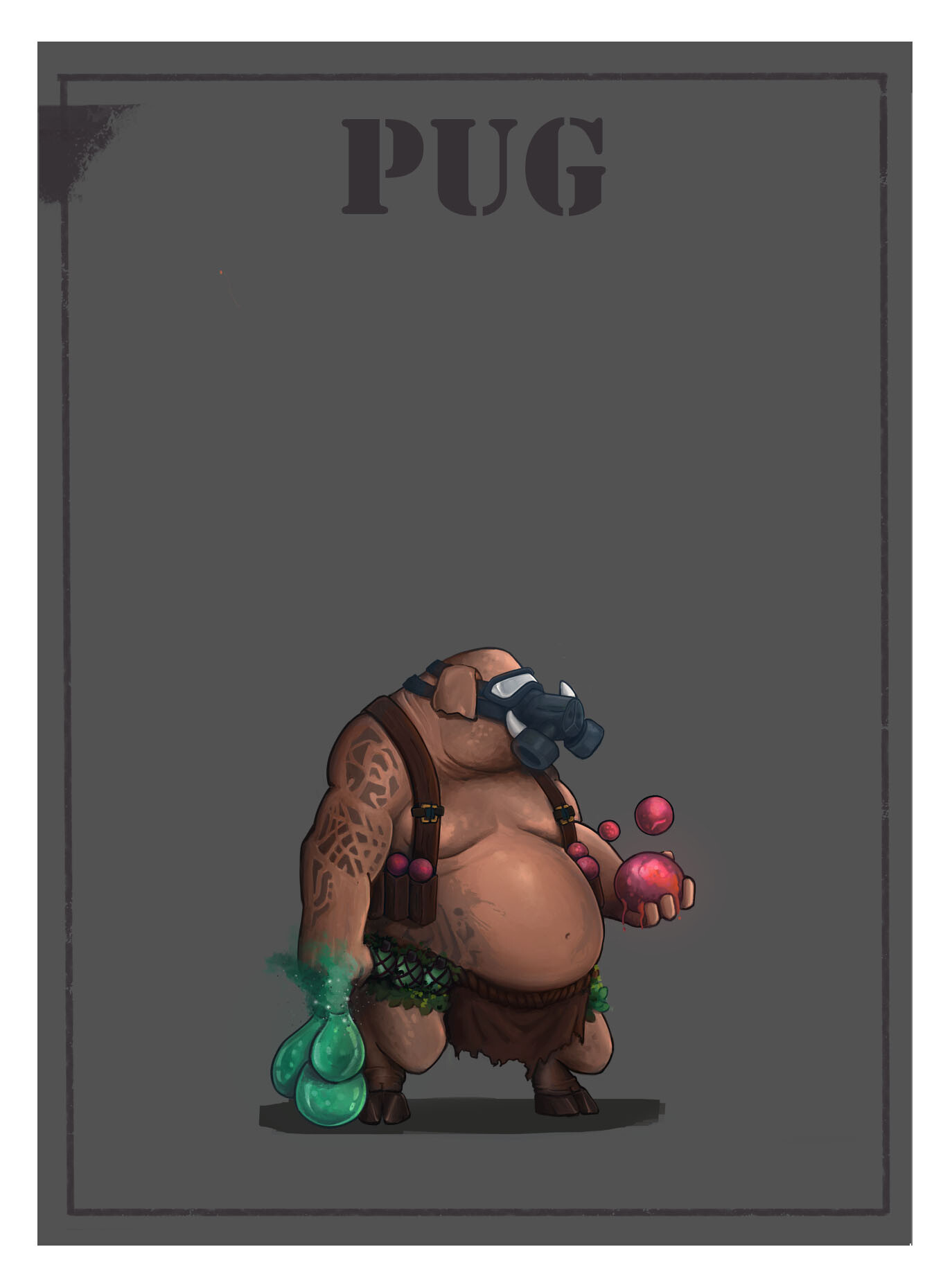 ArtStation - Pug