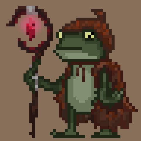 ArtStation - Frog Wizard