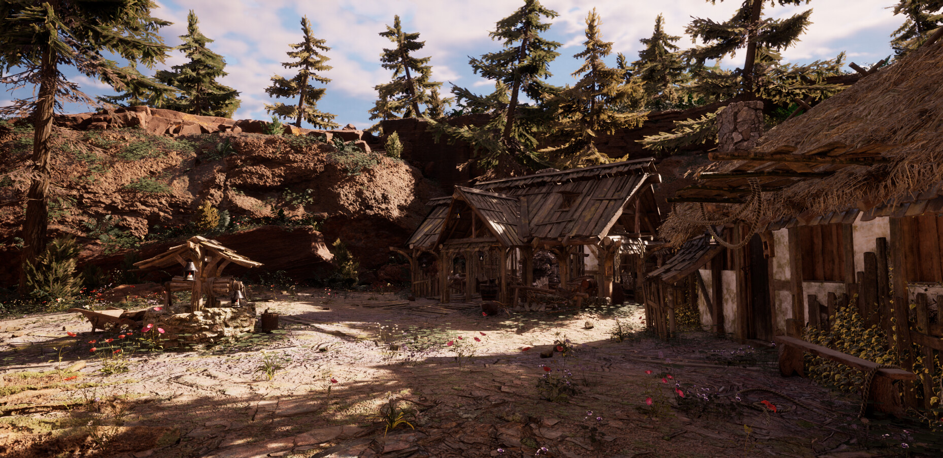 ArtStation - Ashwell Woodland