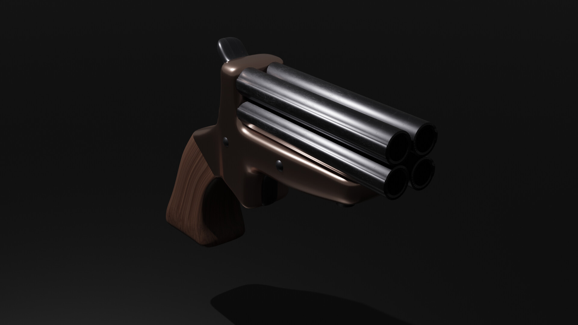 ArtStation - Sharps Pepperbox Pistol