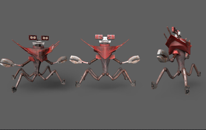 ArtStation - College Project: Idea Creation and Problem Solving Robot ...