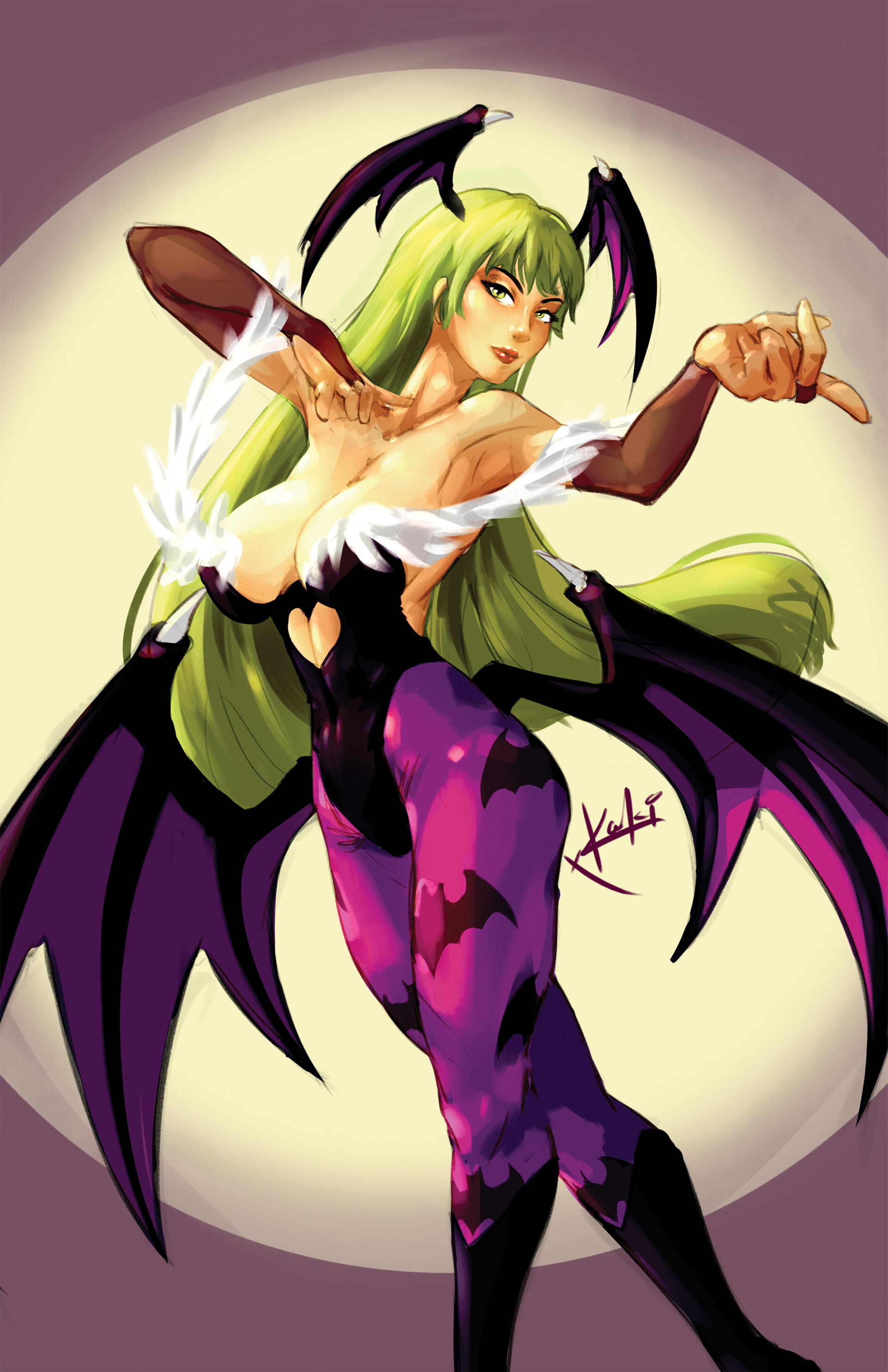 ArtStation - Morrigan Aensland - Darkstalkers