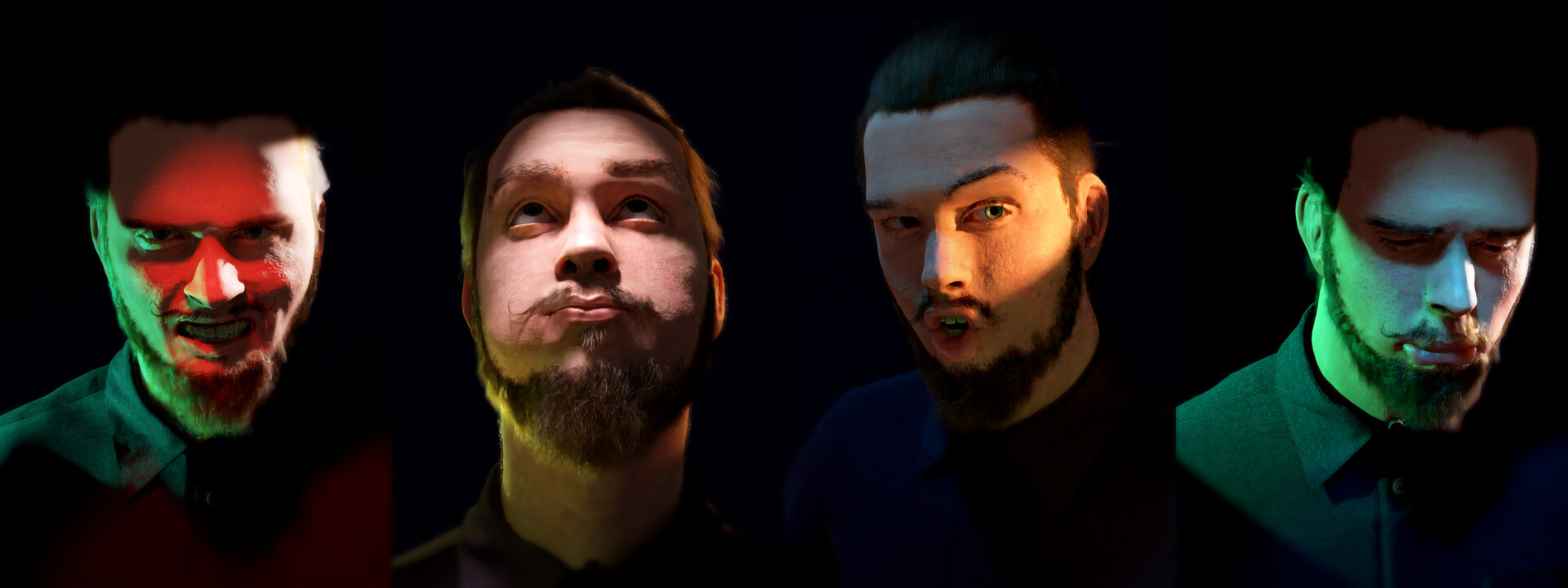 Georgi Slavov - Digi-Double 3D Self Portrait - Georgi Slavov