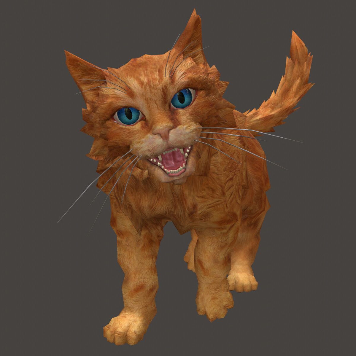 ArtStation - Red Cat.