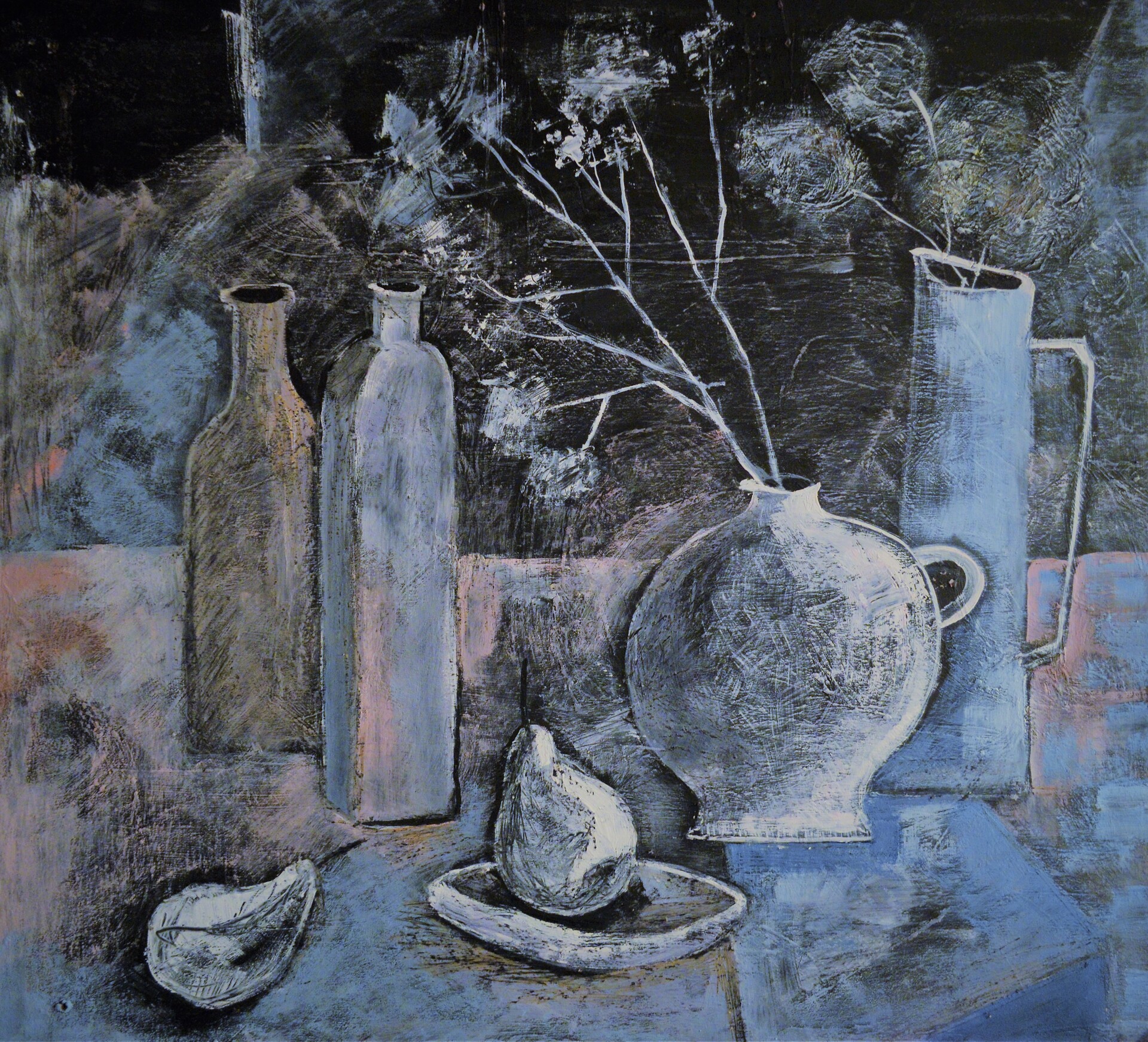 ArtStation - blue still life