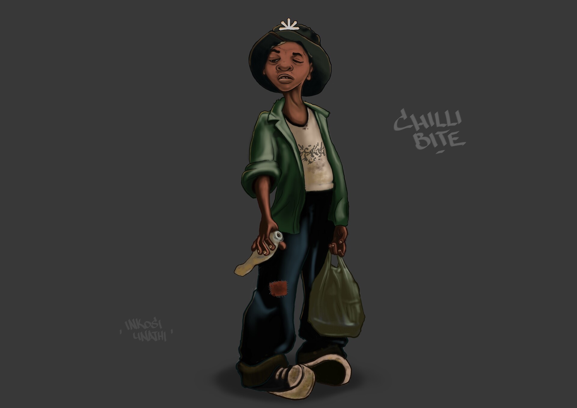 ArtStation - Chilli Bite illustration