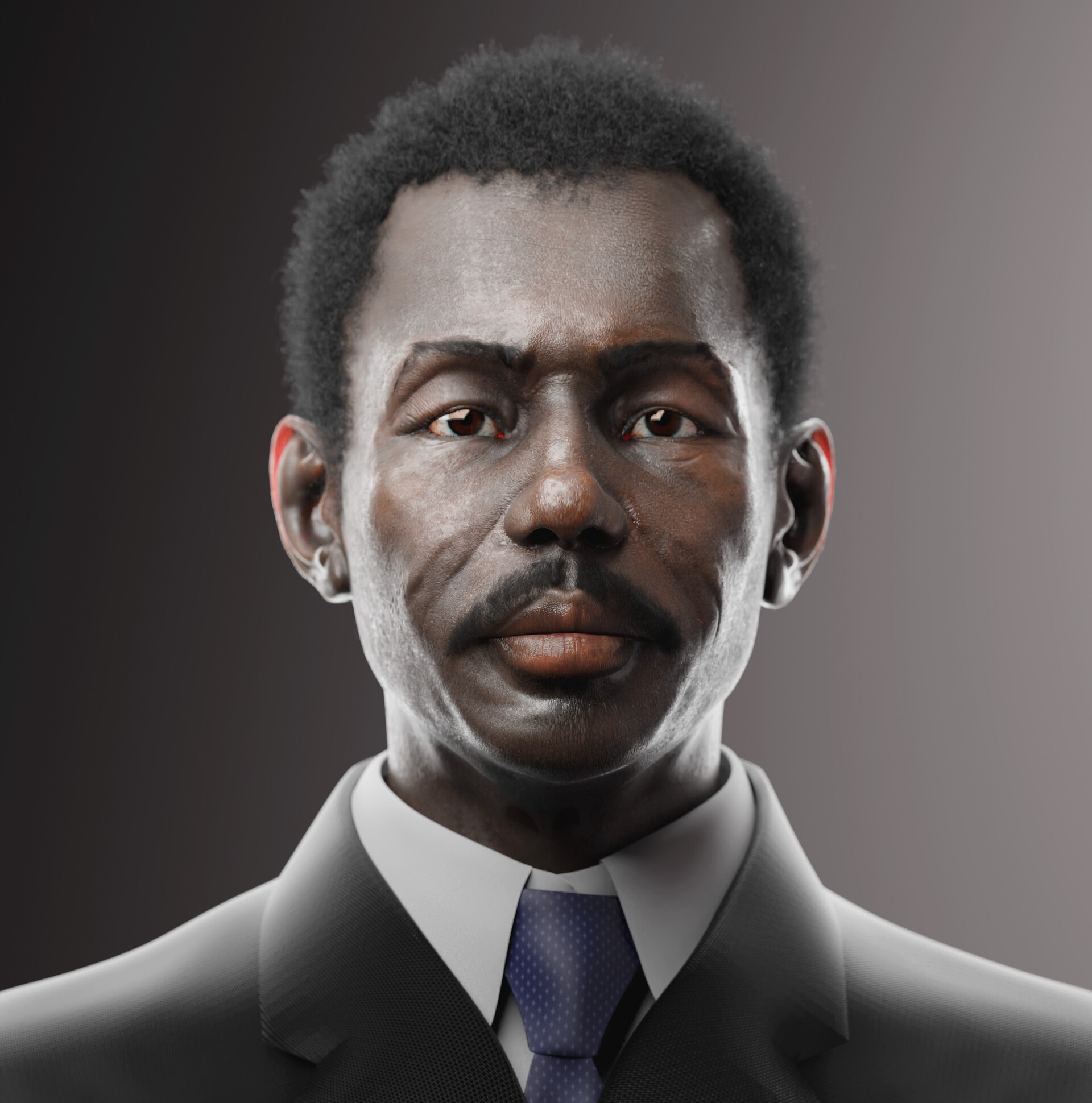 ArtStation - Portrait of a colonel