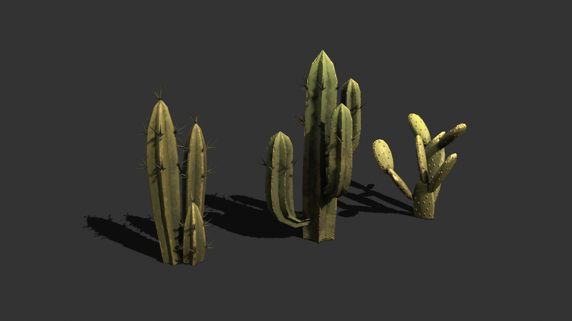 ArtStation - Cacti for Spidertanks