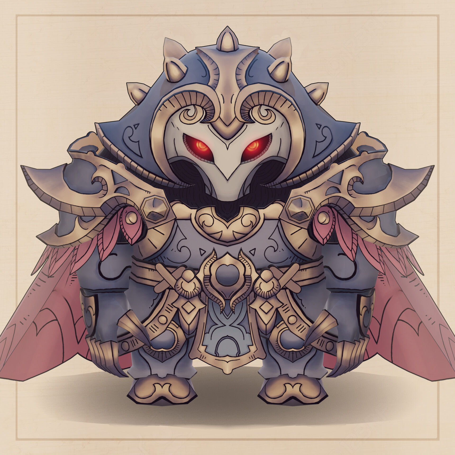 ArtStation - Mini-Warrior